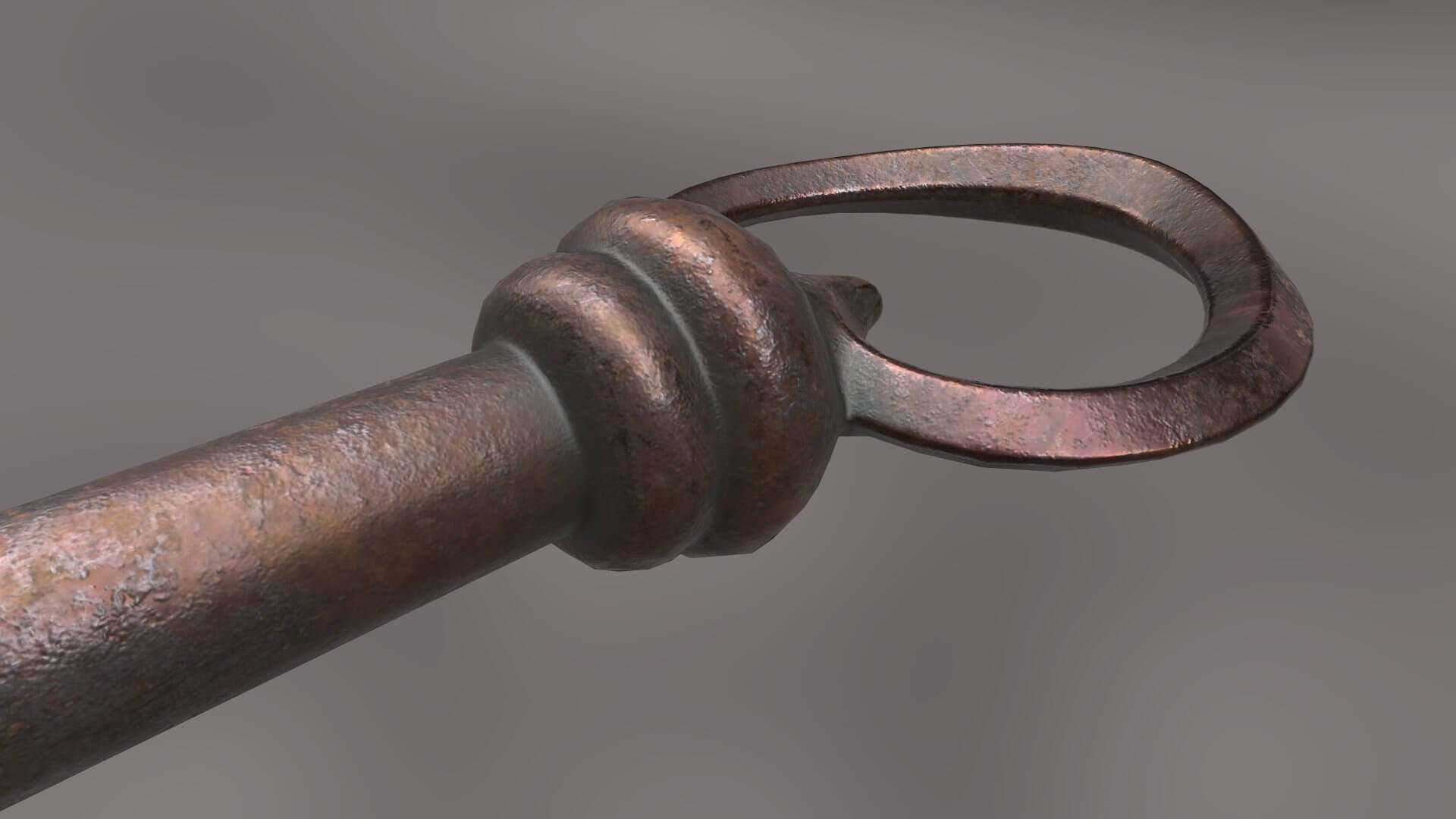 Old Key V2 - 3D Model by Grishmanovskij Anton