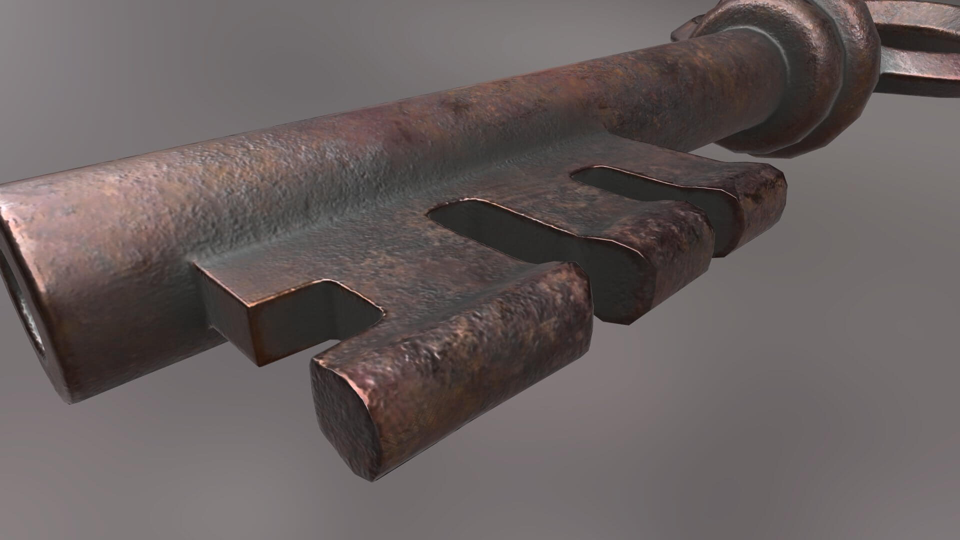 Old Key V2 - 3D Model by Grishmanovskij Anton