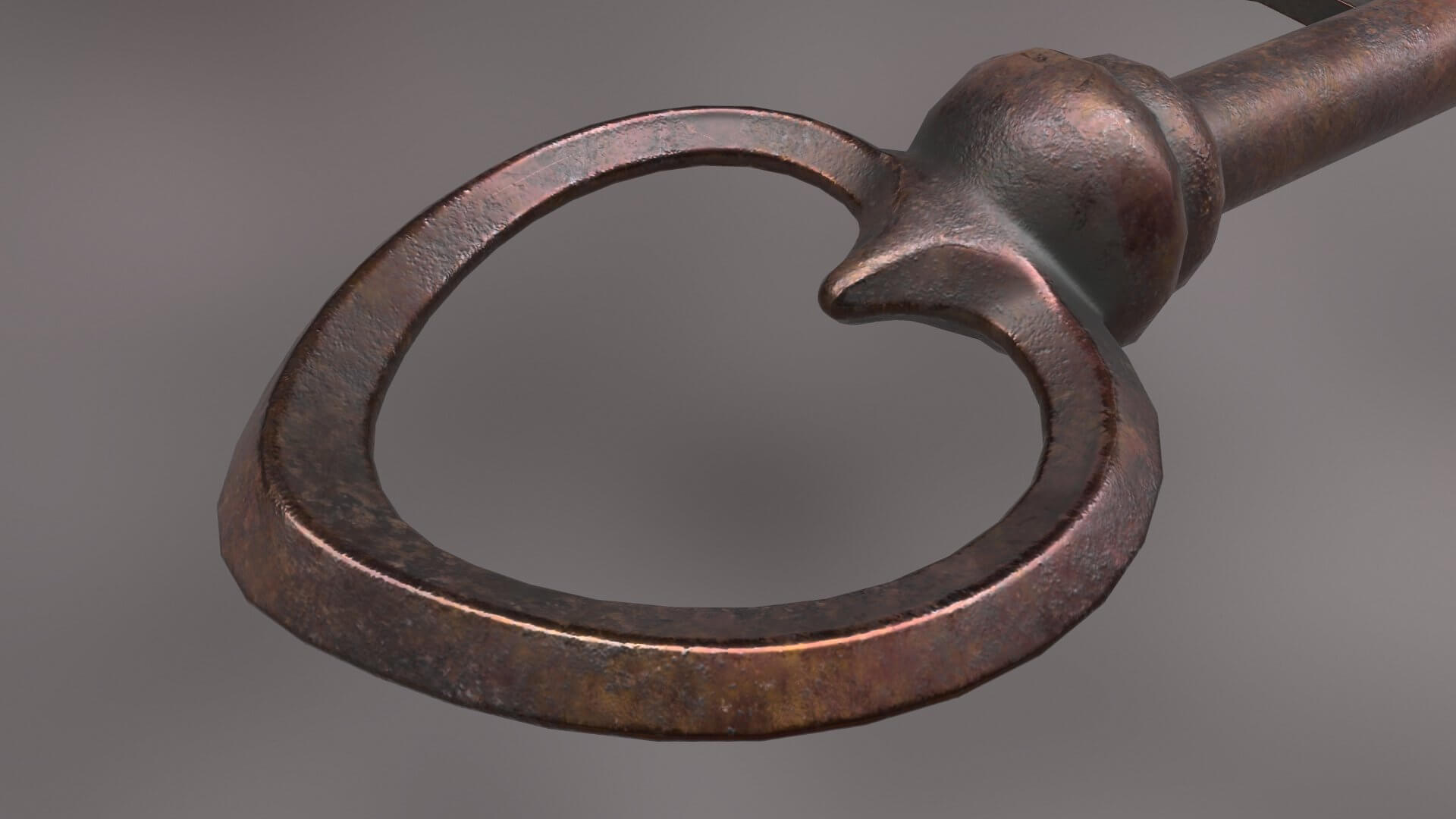 Old Key V2 - 3D Model by Grishmanovskij Anton