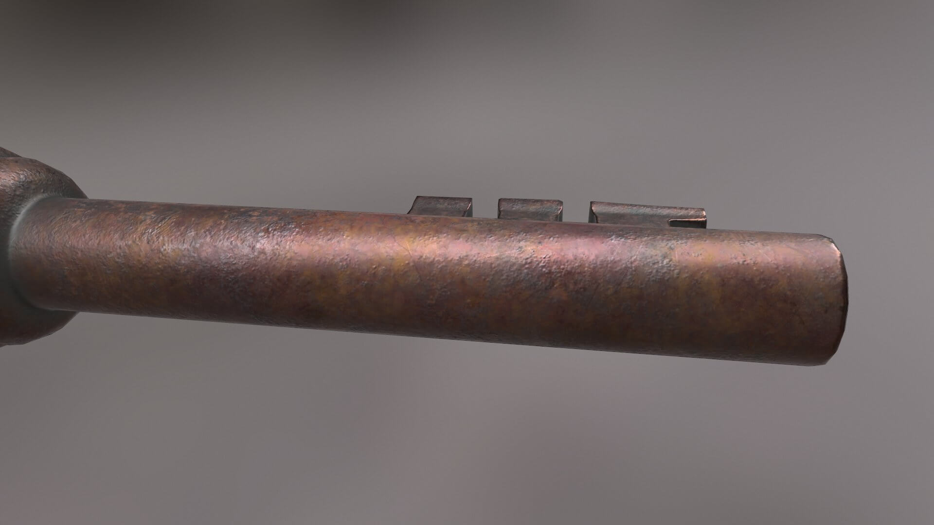 Old Key V2 - 3D Model by Grishmanovskij Anton