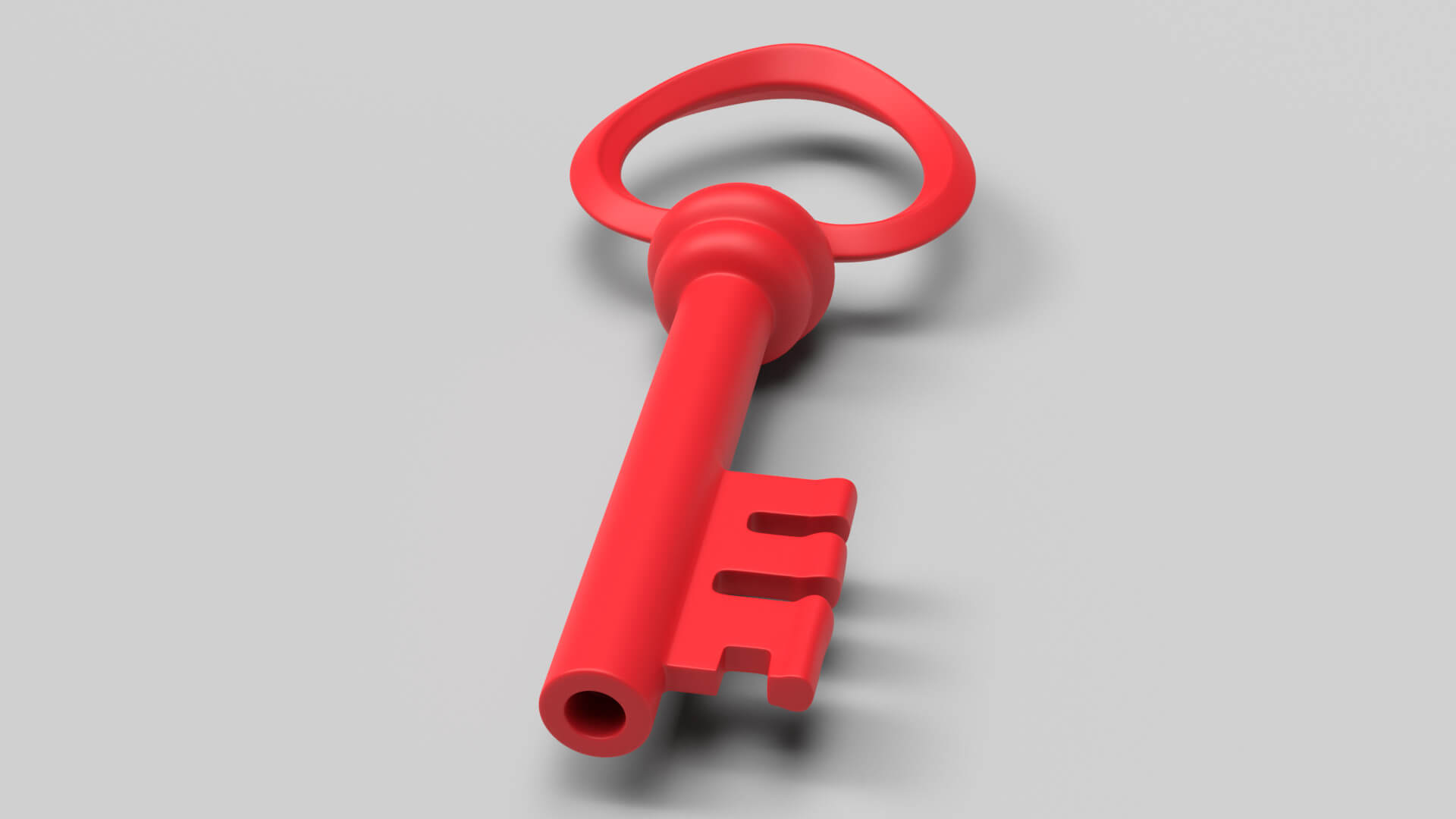 Old Key - 3D Model by Grishmanovskij Anton