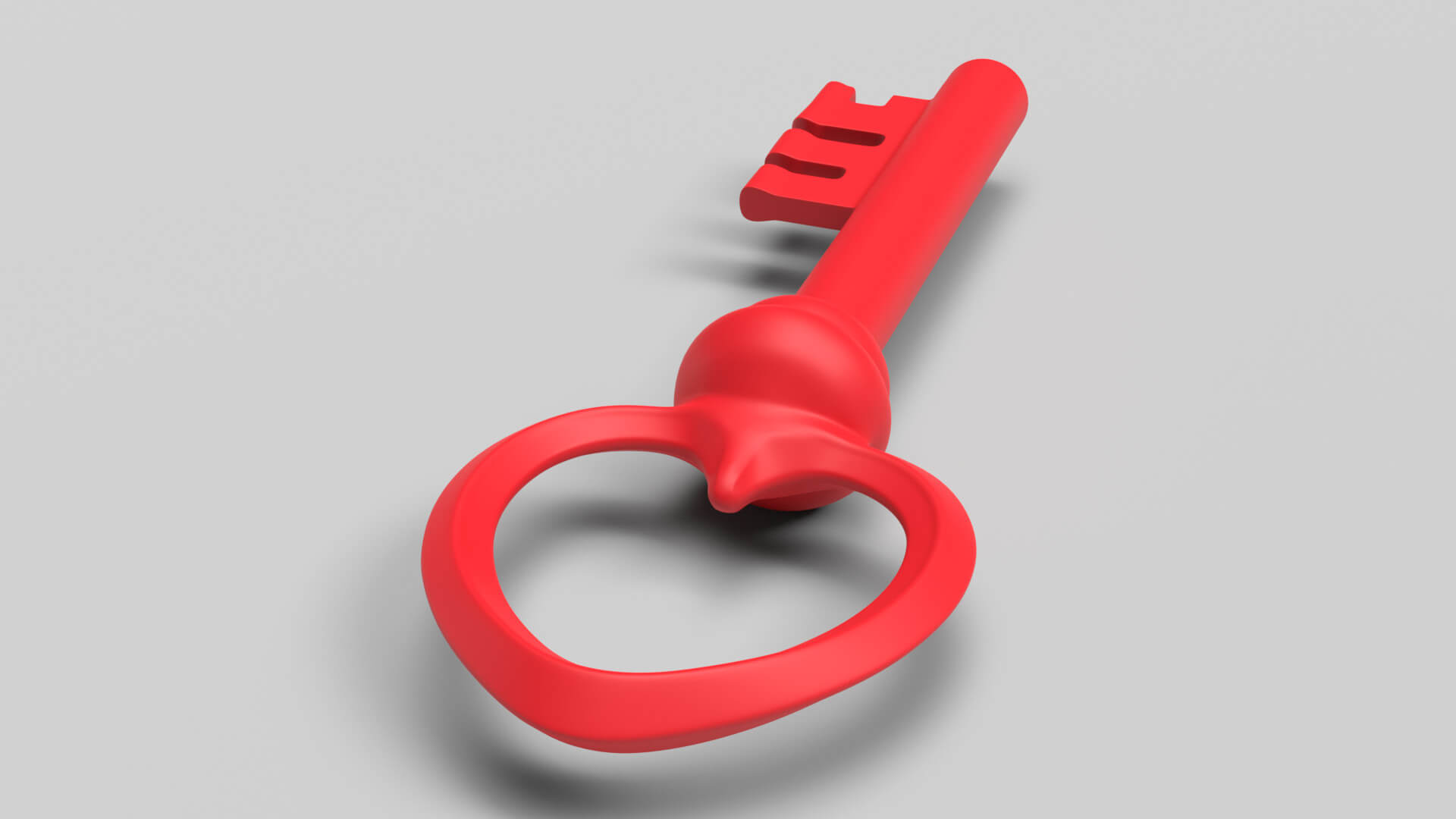 Old Key - 3D Model by Grishmanovskij Anton