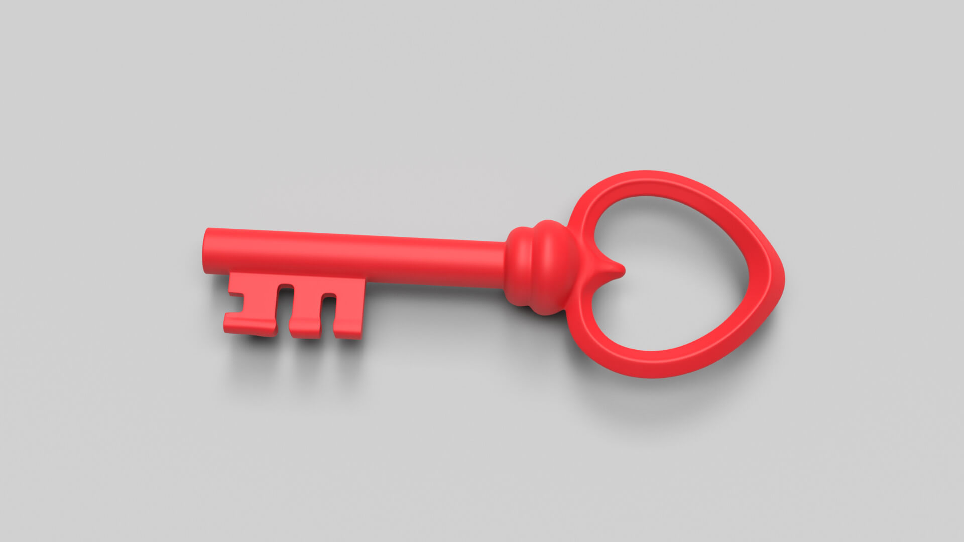 Old Key - 3D Model by Grishmanovskij Anton