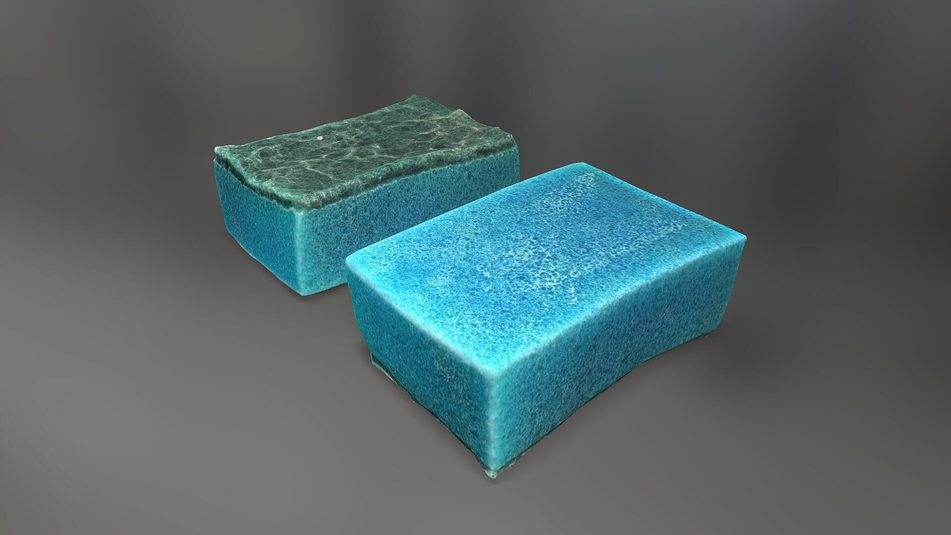 Old Sponge - 3D Model by Grishmanovskij Anton