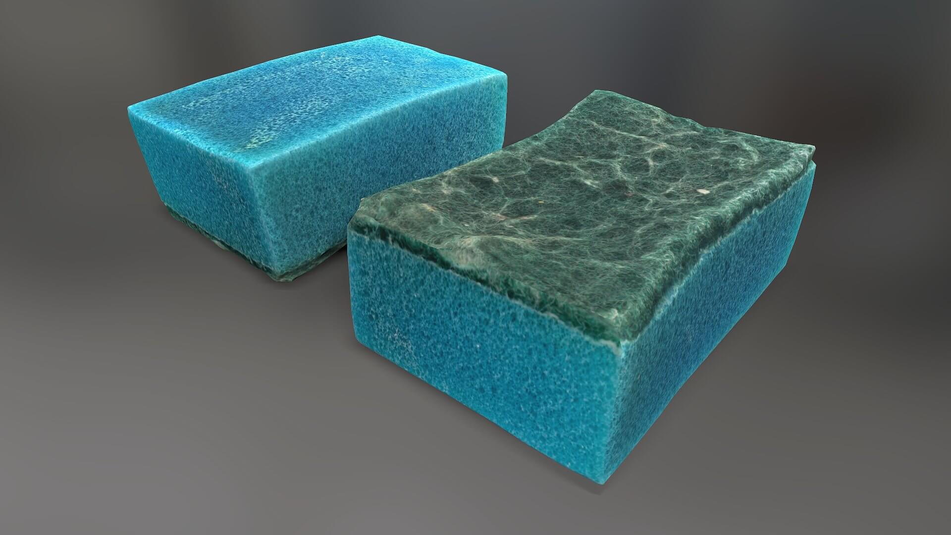 Old Sponge - 3D Model by Grishmanovskij Anton