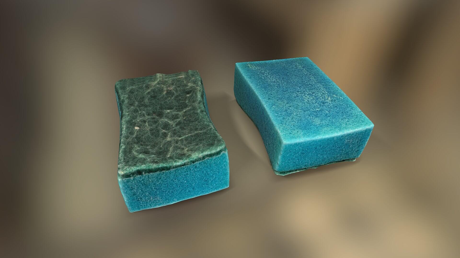 Old Sponge - 3D Model by Grishmanovskij Anton