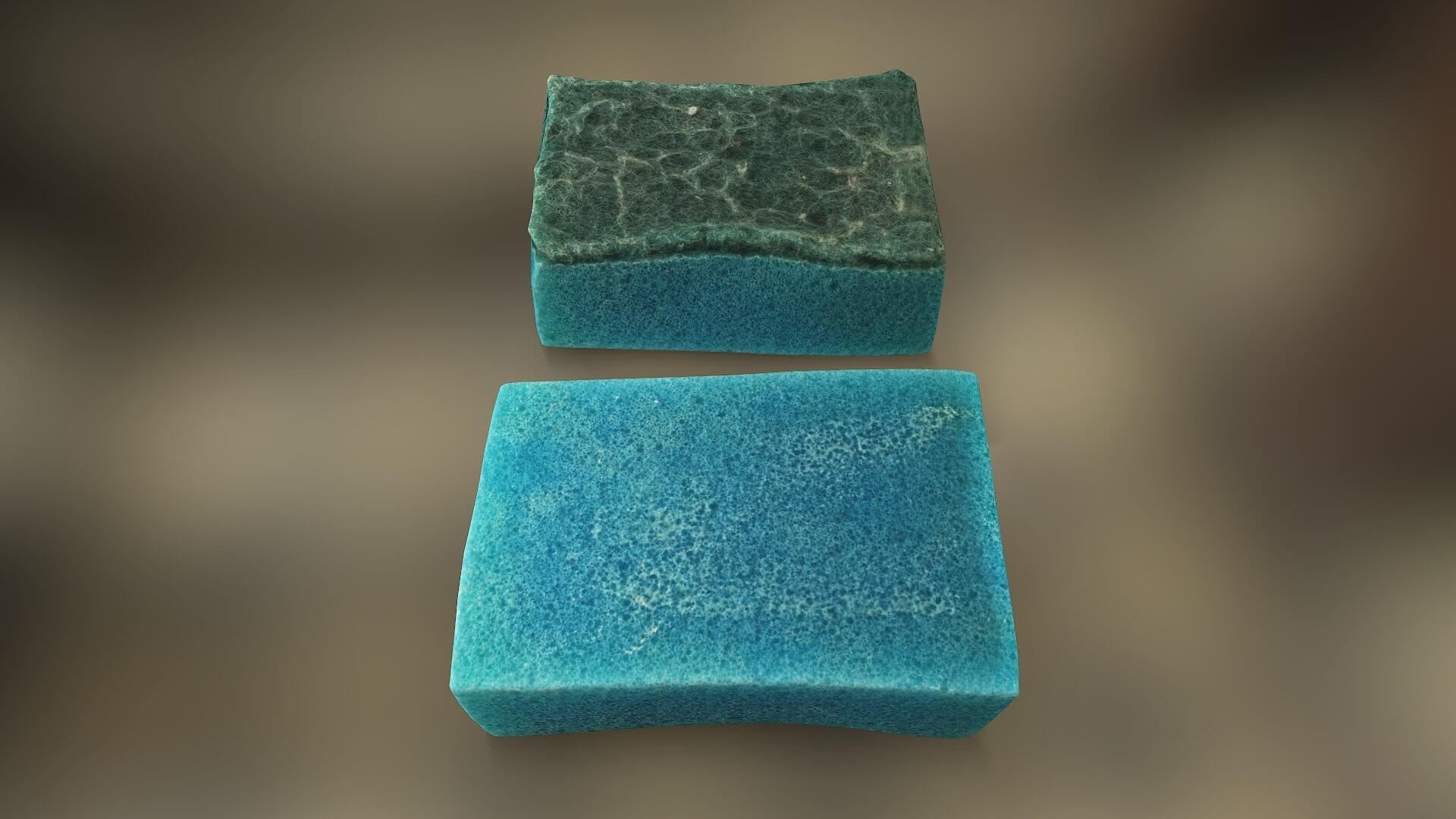 Old Sponge - 3D Model by Grishmanovskij Anton