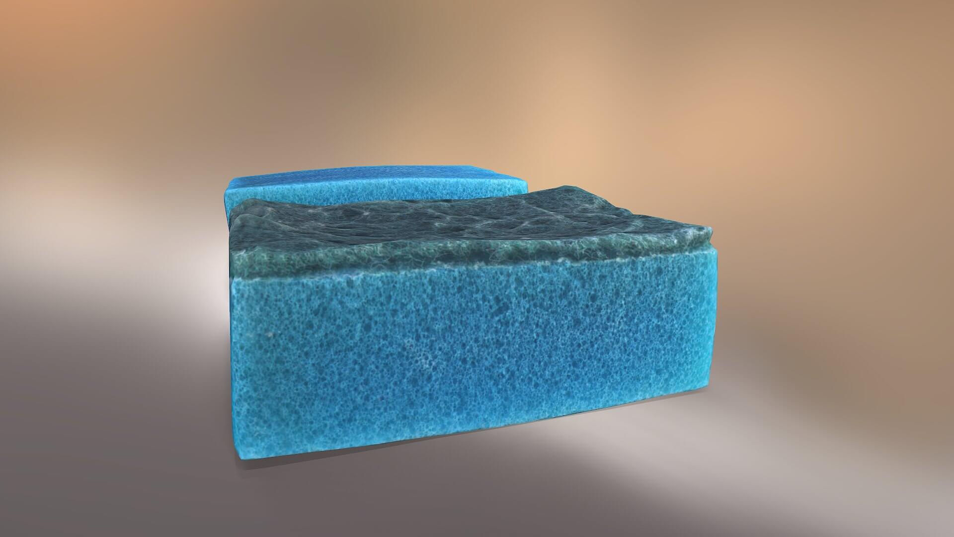 Old Sponge - 3D Model by Grishmanovskij Anton