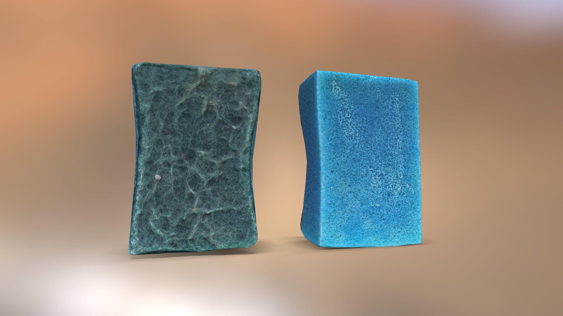 Old Sponge - 3D Model by Grishmanovskij Anton