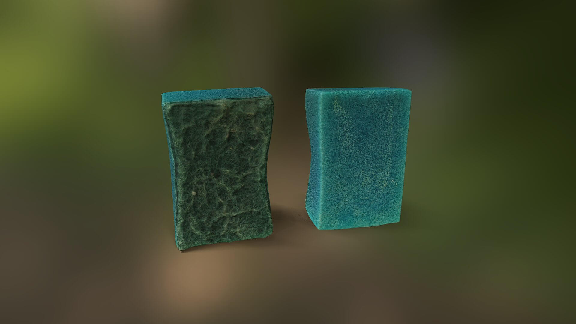 Old Sponge - 3D Model by Grishmanovskij Anton