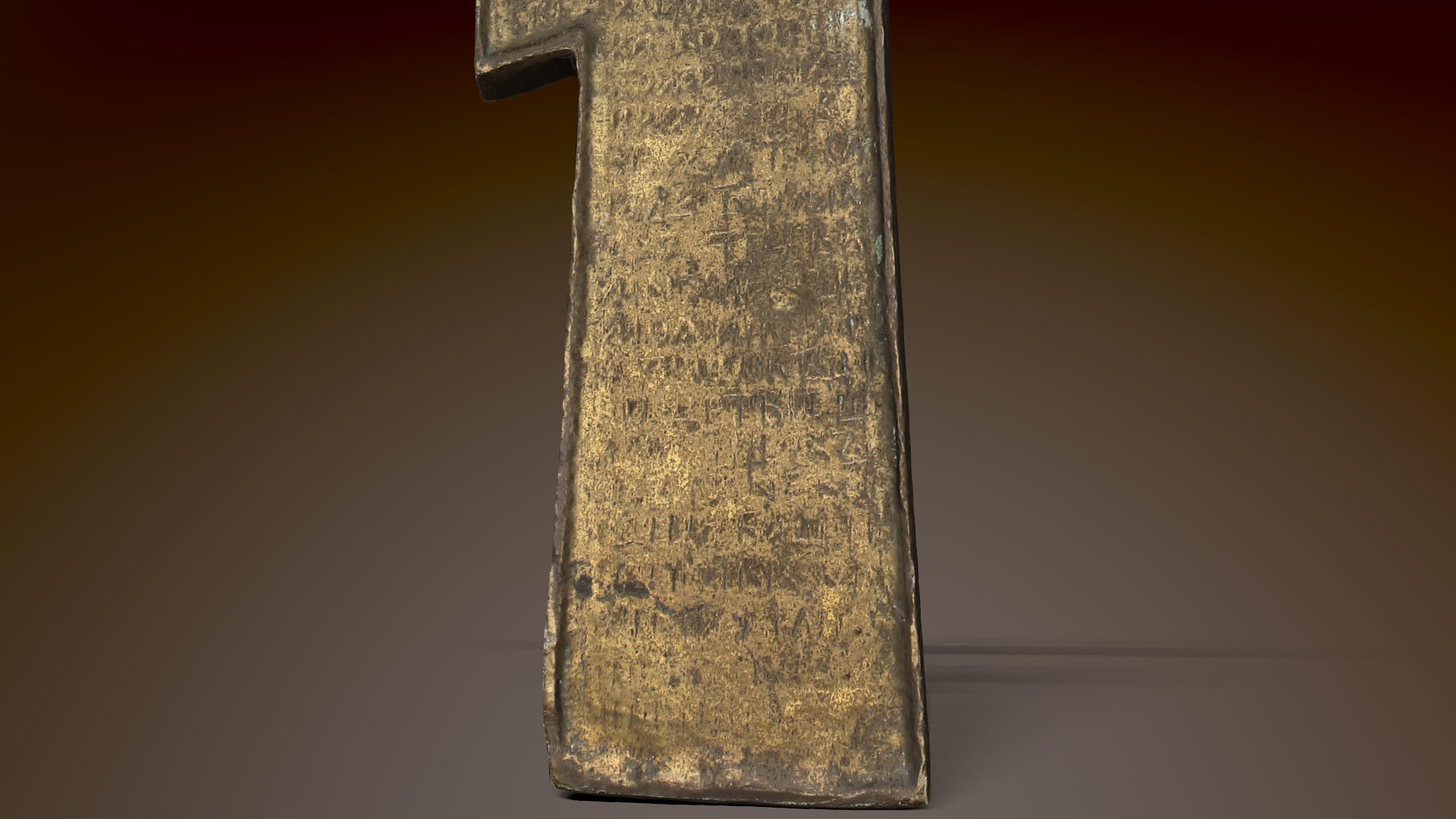 Orthodox Cross - 3D Model by Grishmanovskij Anton