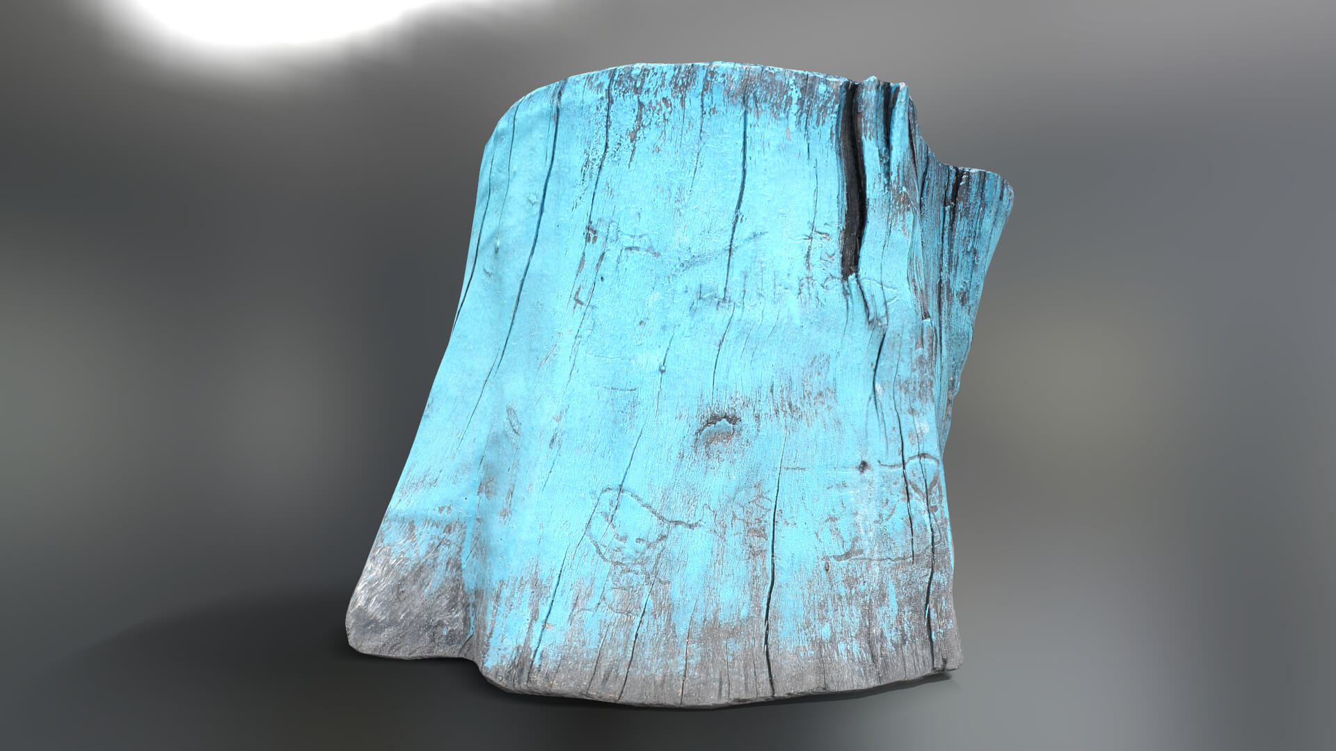 Painted Stump - 3D Model by Grishmanovskij Anton