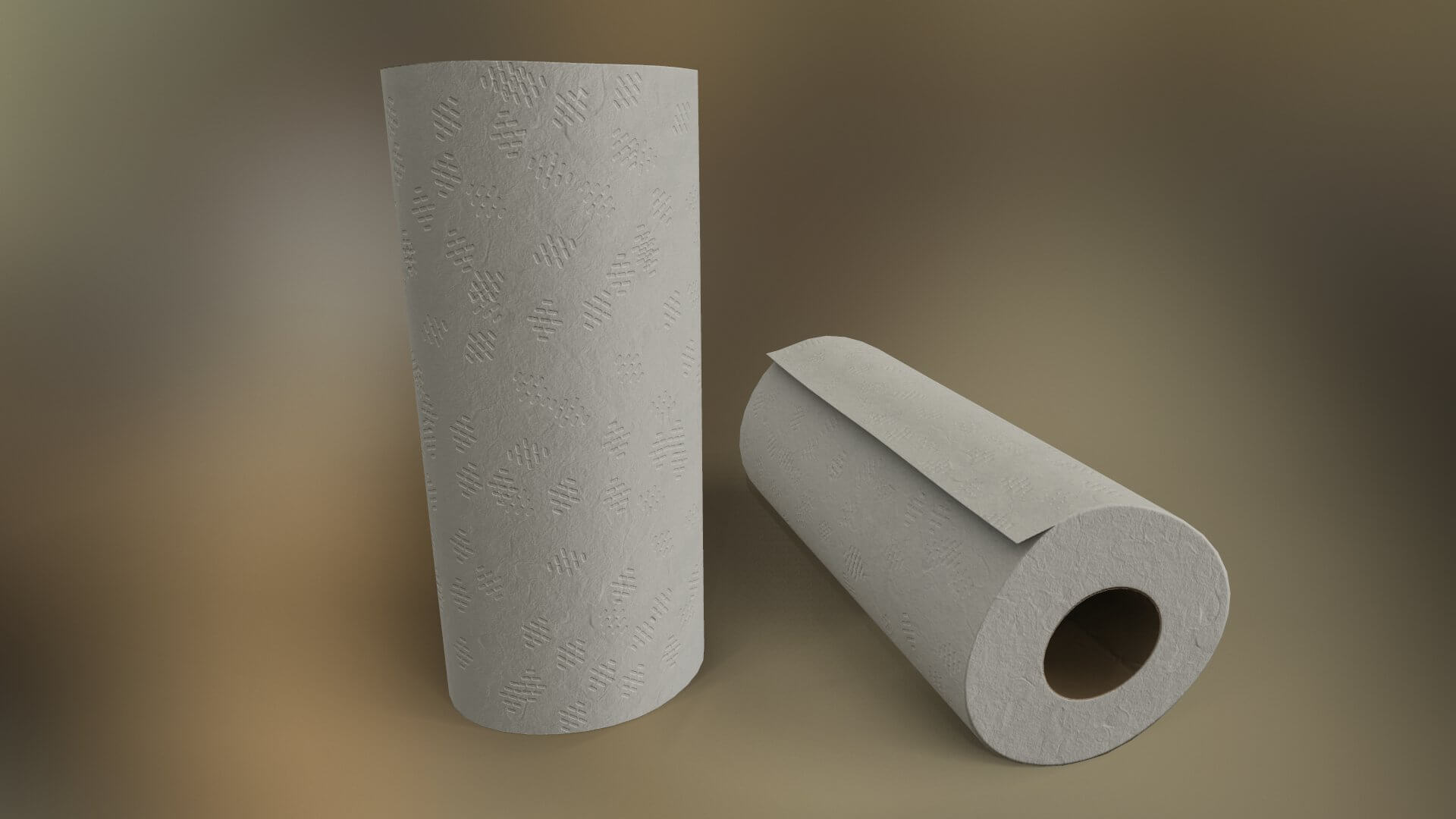 Paper Towel - 3D Model by Grishmanovskij Anton