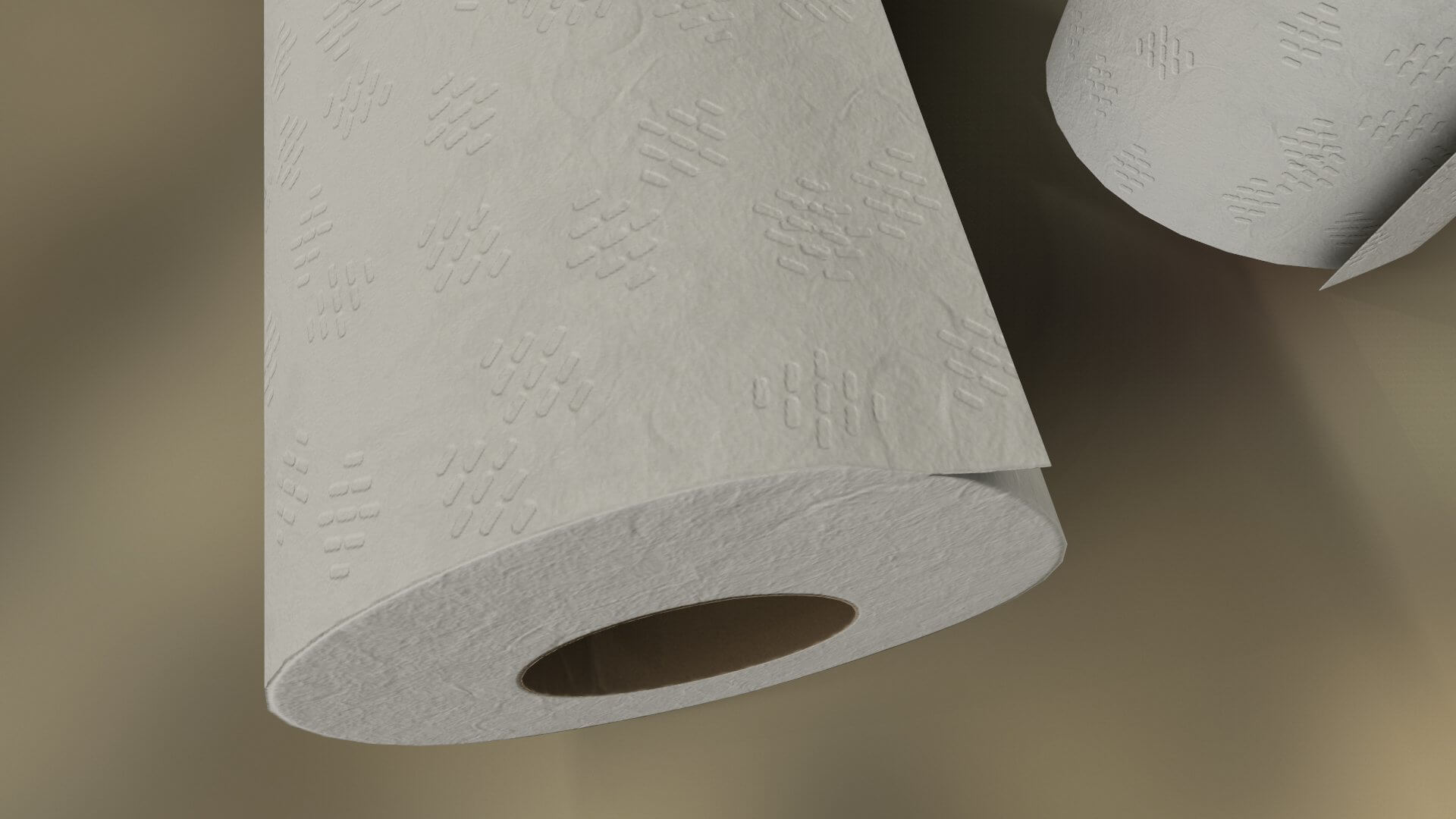 Paper Towel - 3D Model by Grishmanovskij Anton
