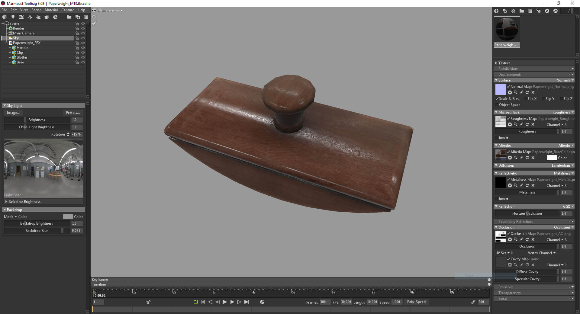 Paperweight - 3D Model by Grishmanovskij Anton