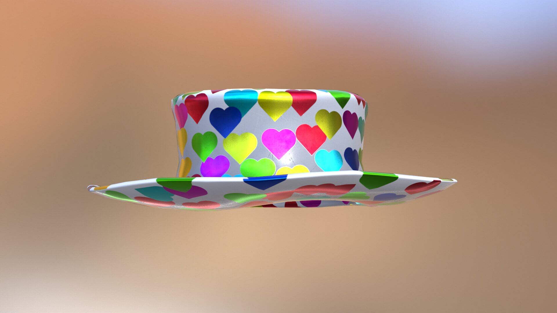 Party Hat V2 - 3D Model by Grishmanovskij Anton