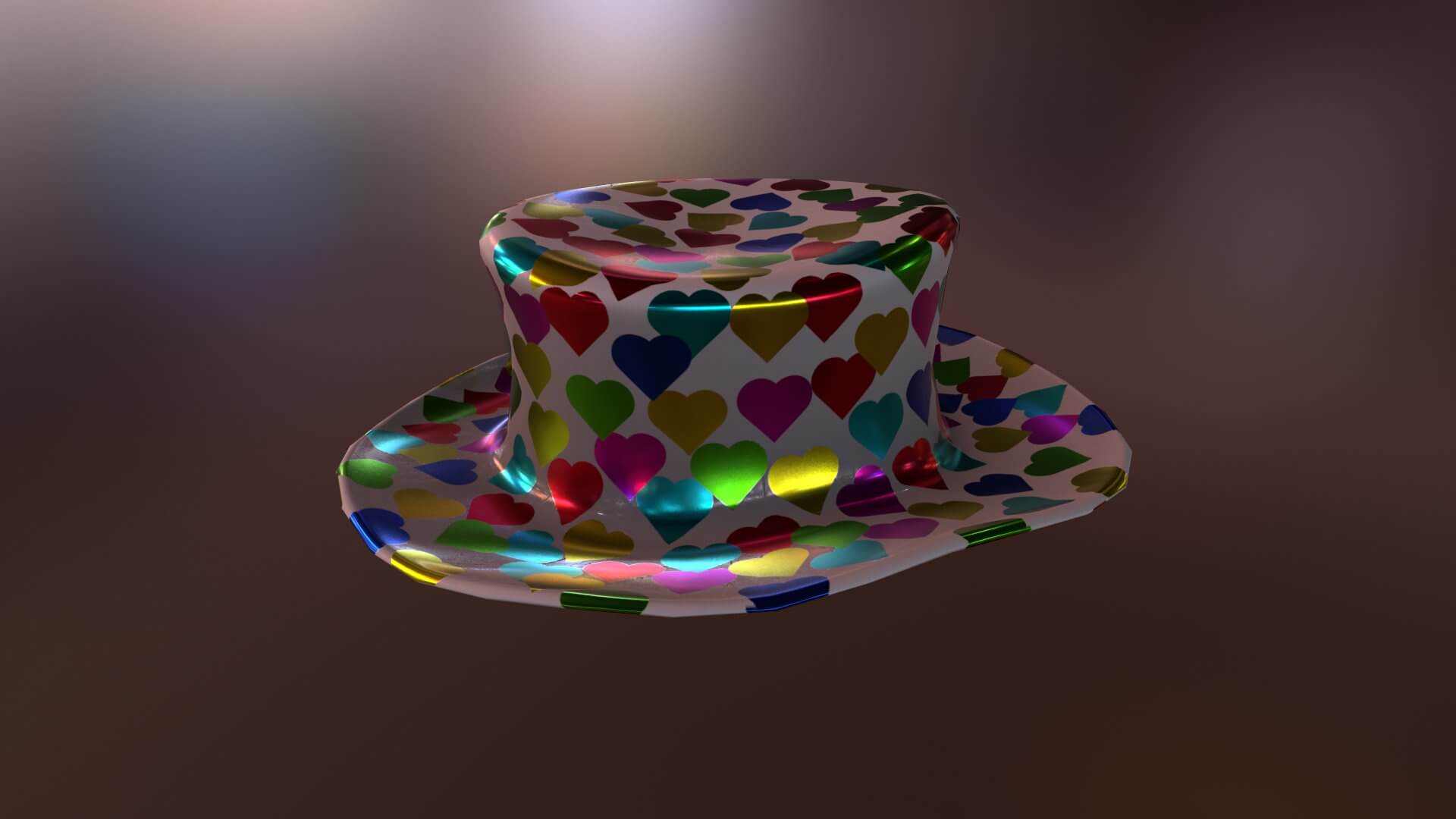 Party Hat V2 - 3D Model by Grishmanovskij Anton