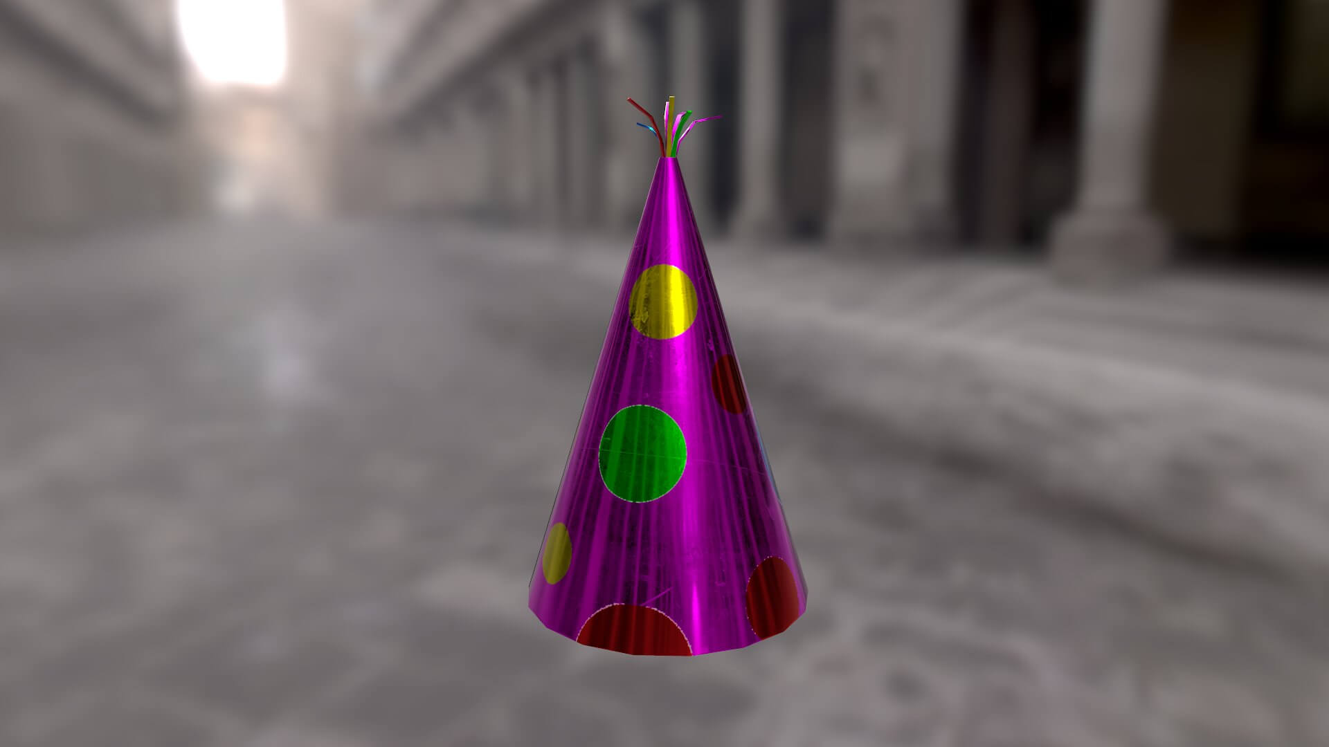 Party Hat - 3D Model by Grishmanovskij Anton