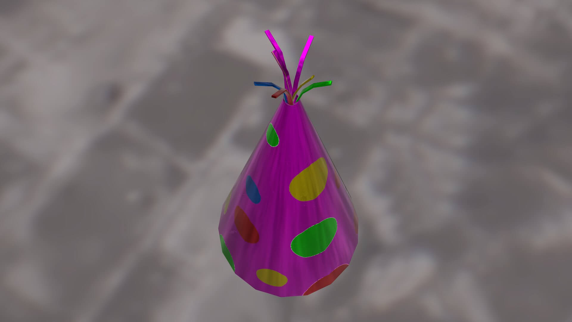 Party Hat - 3D Model by Grishmanovskij Anton