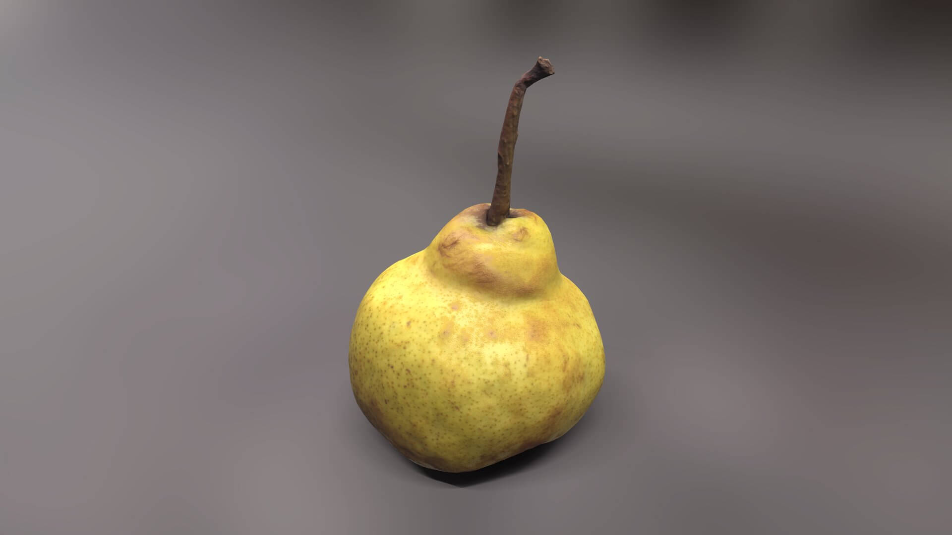 Pear Yellow - 3D Model by Grishmanovskij Anton