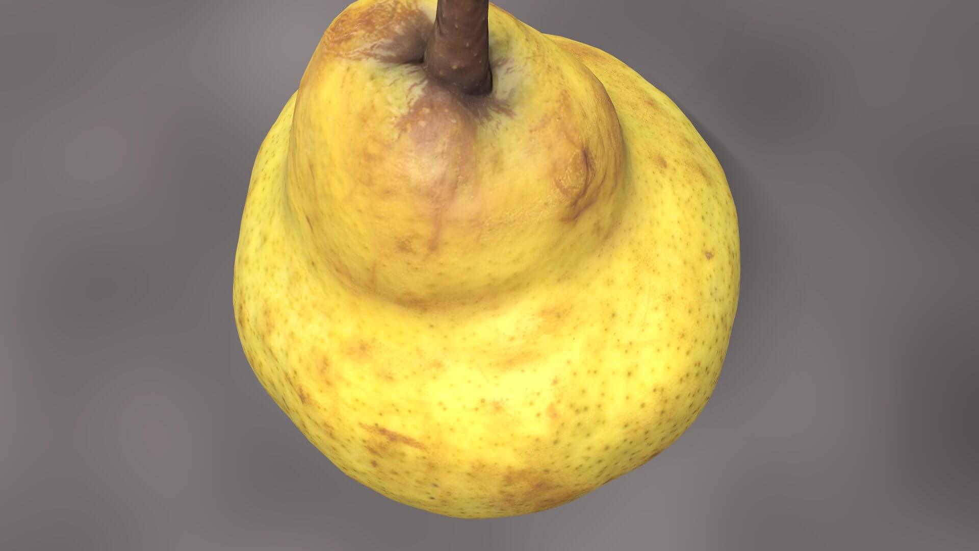 Pear Yellow - 3D Model by Grishmanovskij Anton