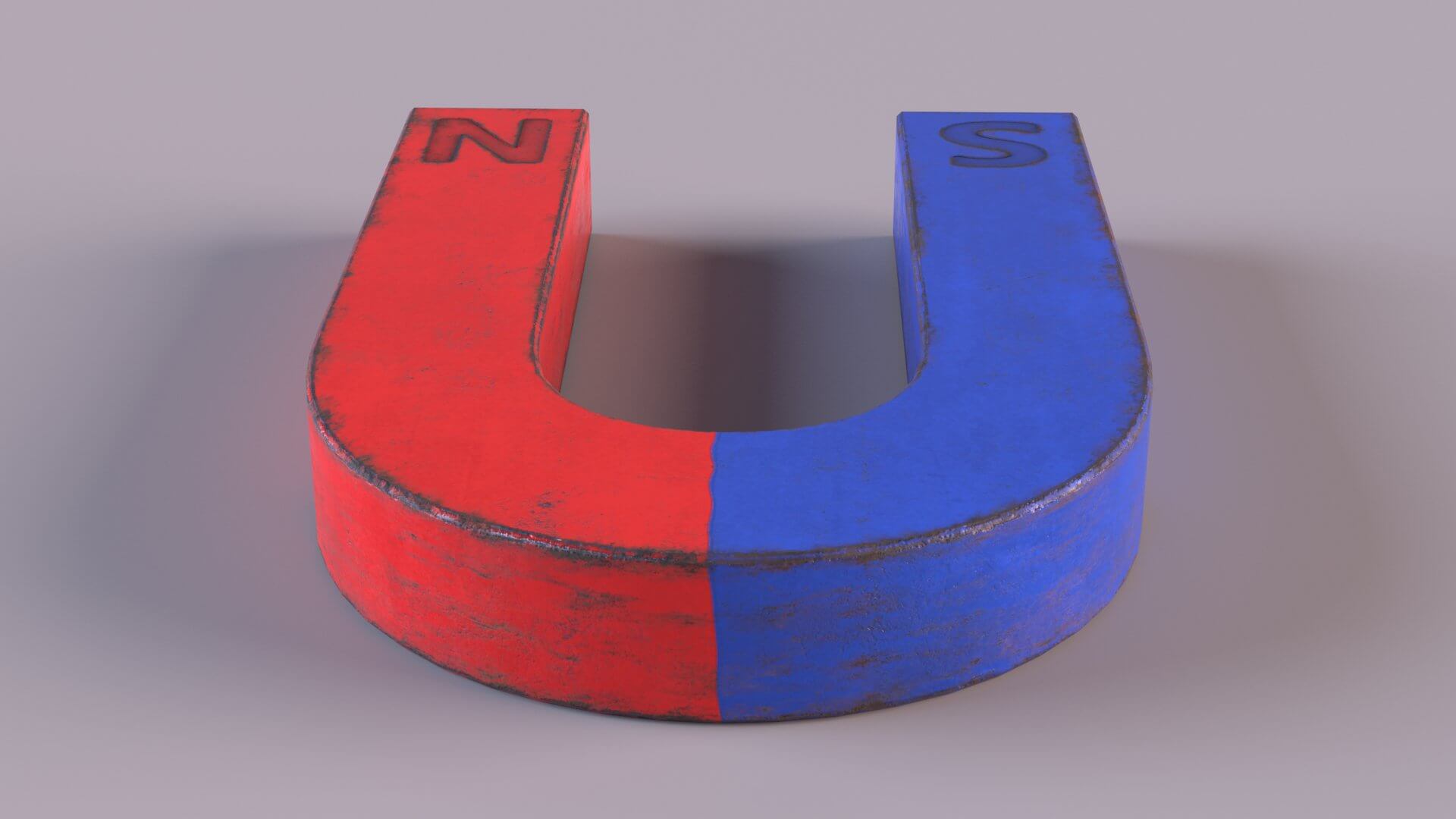 Permanent Magnet - 3D Model by Grishmanovskij Anton