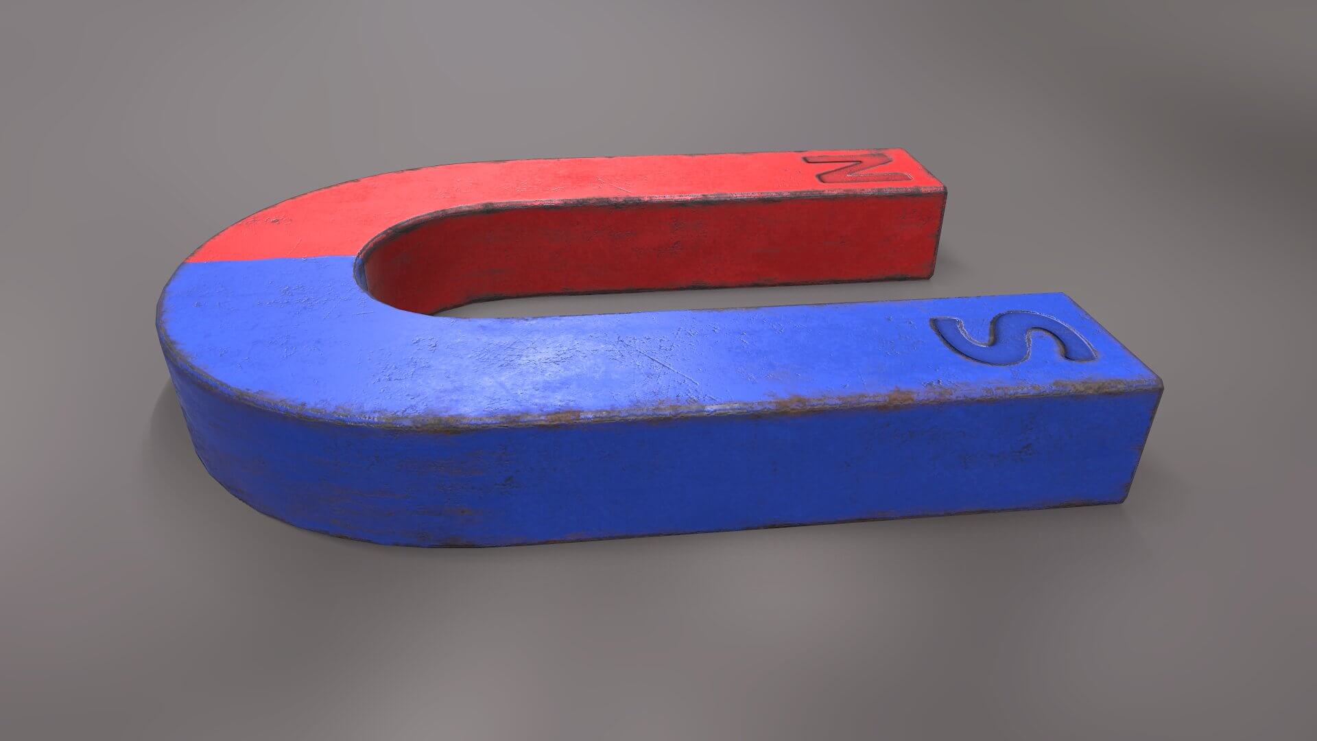 Permanent Magnet - 3D Model by Grishmanovskij Anton