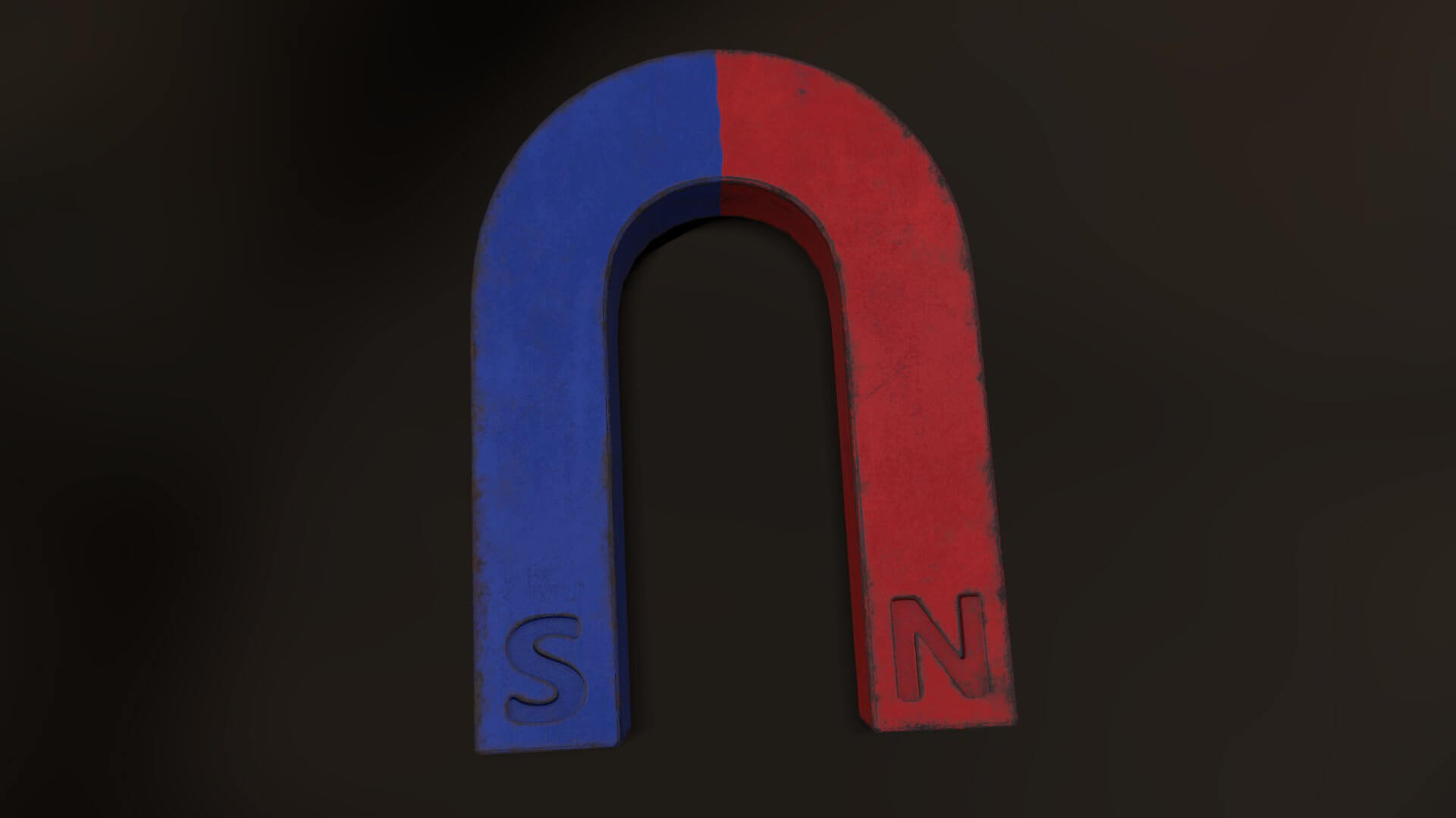 Permanent Magnet - 3D Model by Grishmanovskij Anton