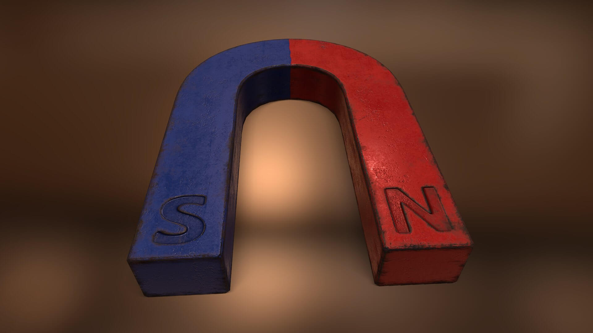 Permanent Magnet - 3D Model by Grishmanovskij Anton