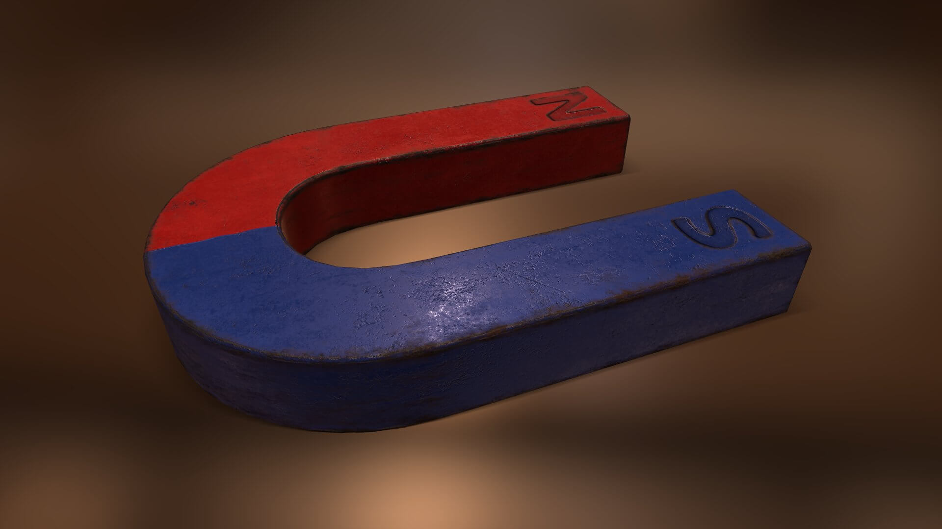 Permanent Magnet - 3D Model by Grishmanovskij Anton