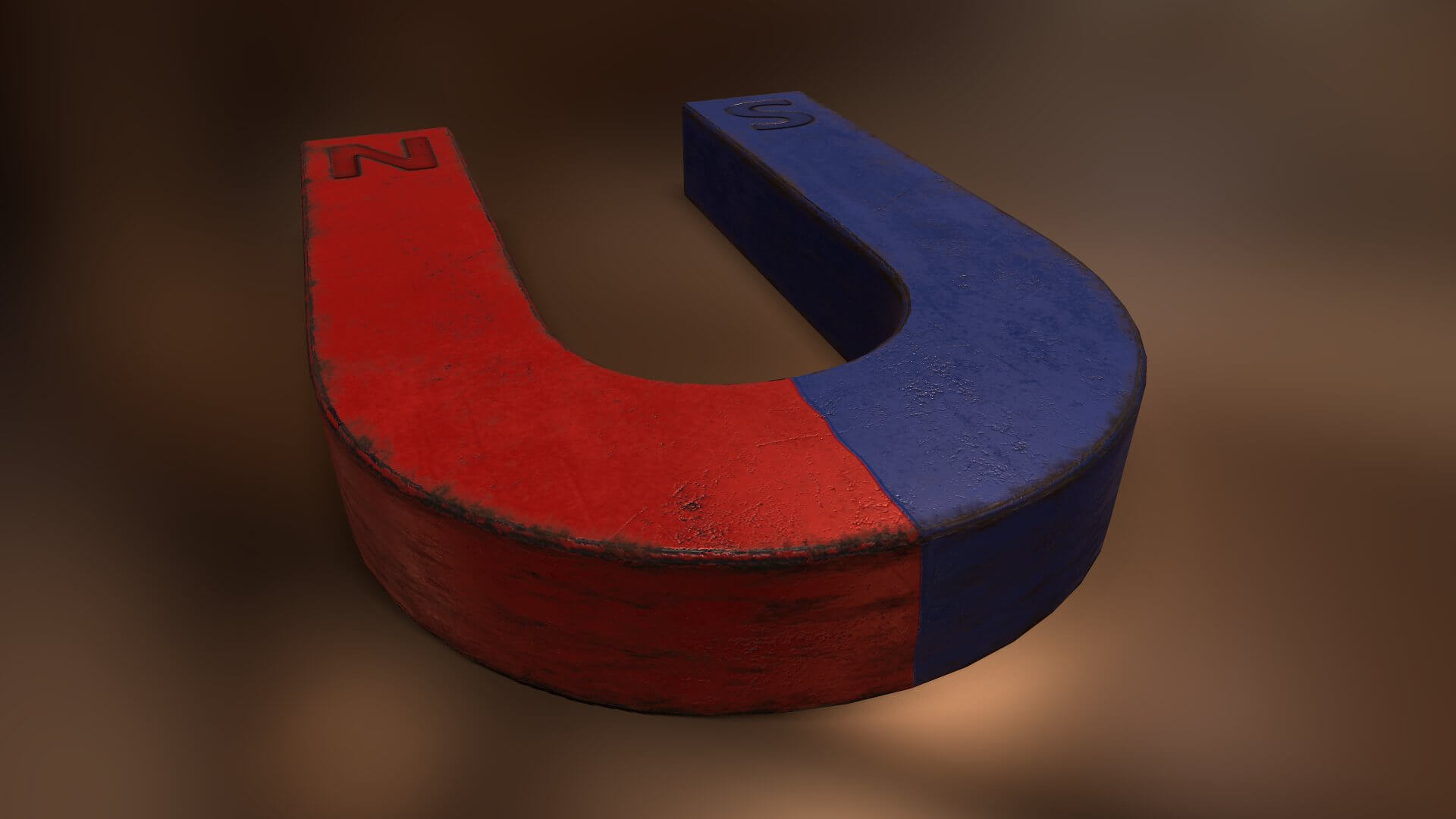 Permanent Magnet - 3D Model by Grishmanovskij Anton
