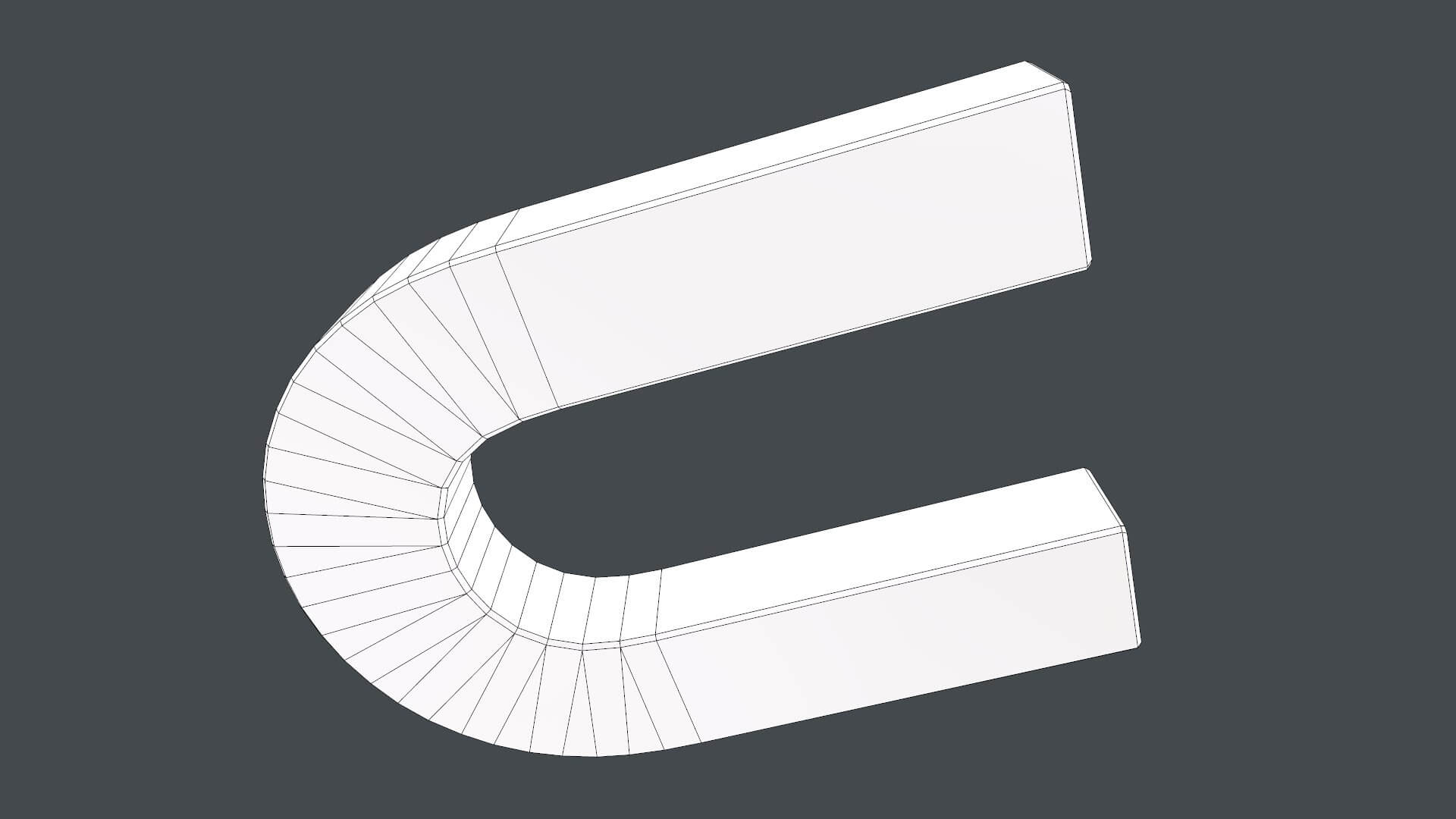 Permanent Magnet - 3D Model by Grishmanovskij Anton