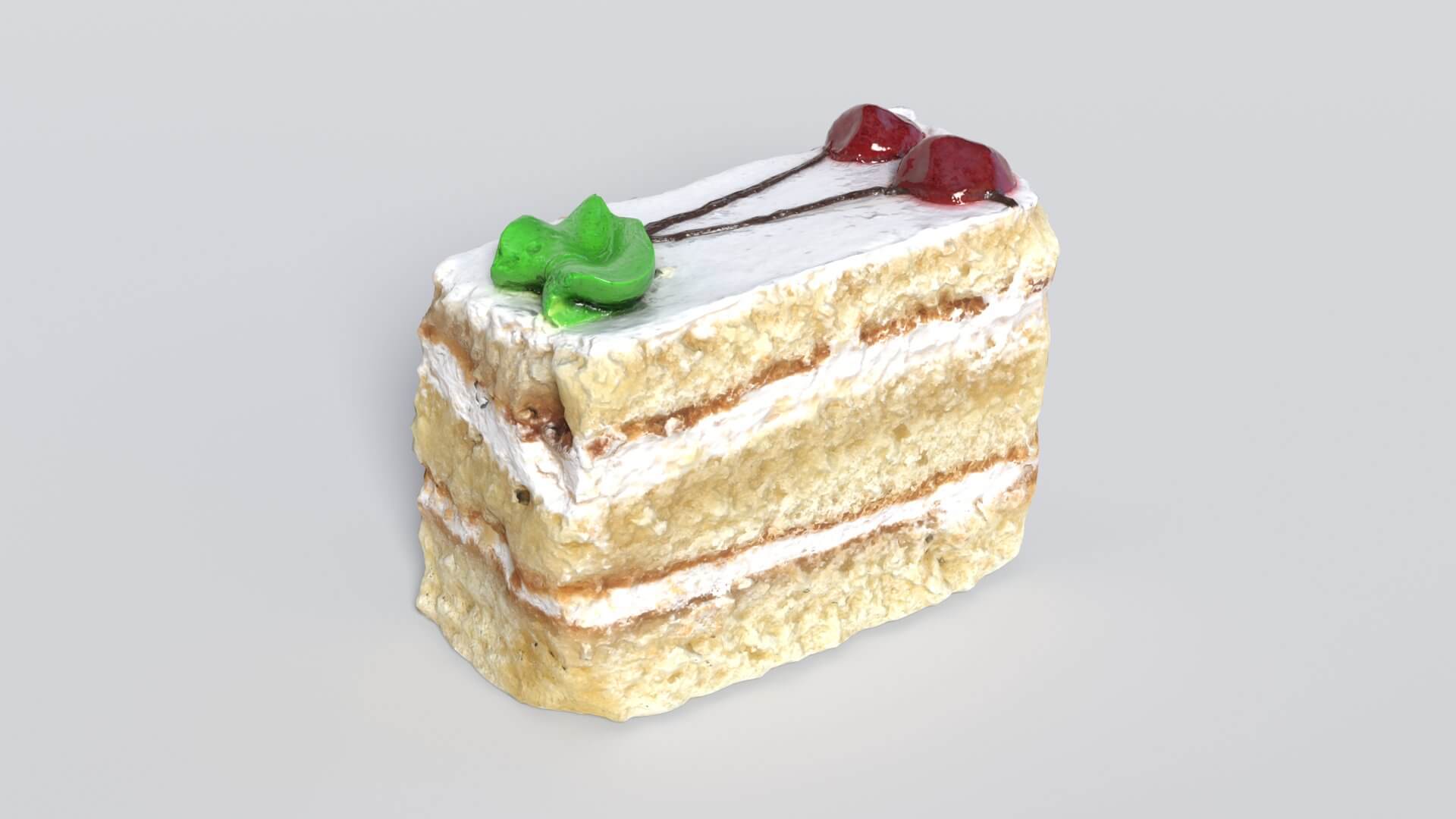 Piece Cake - 3D Model by Grishmanovskij Anton