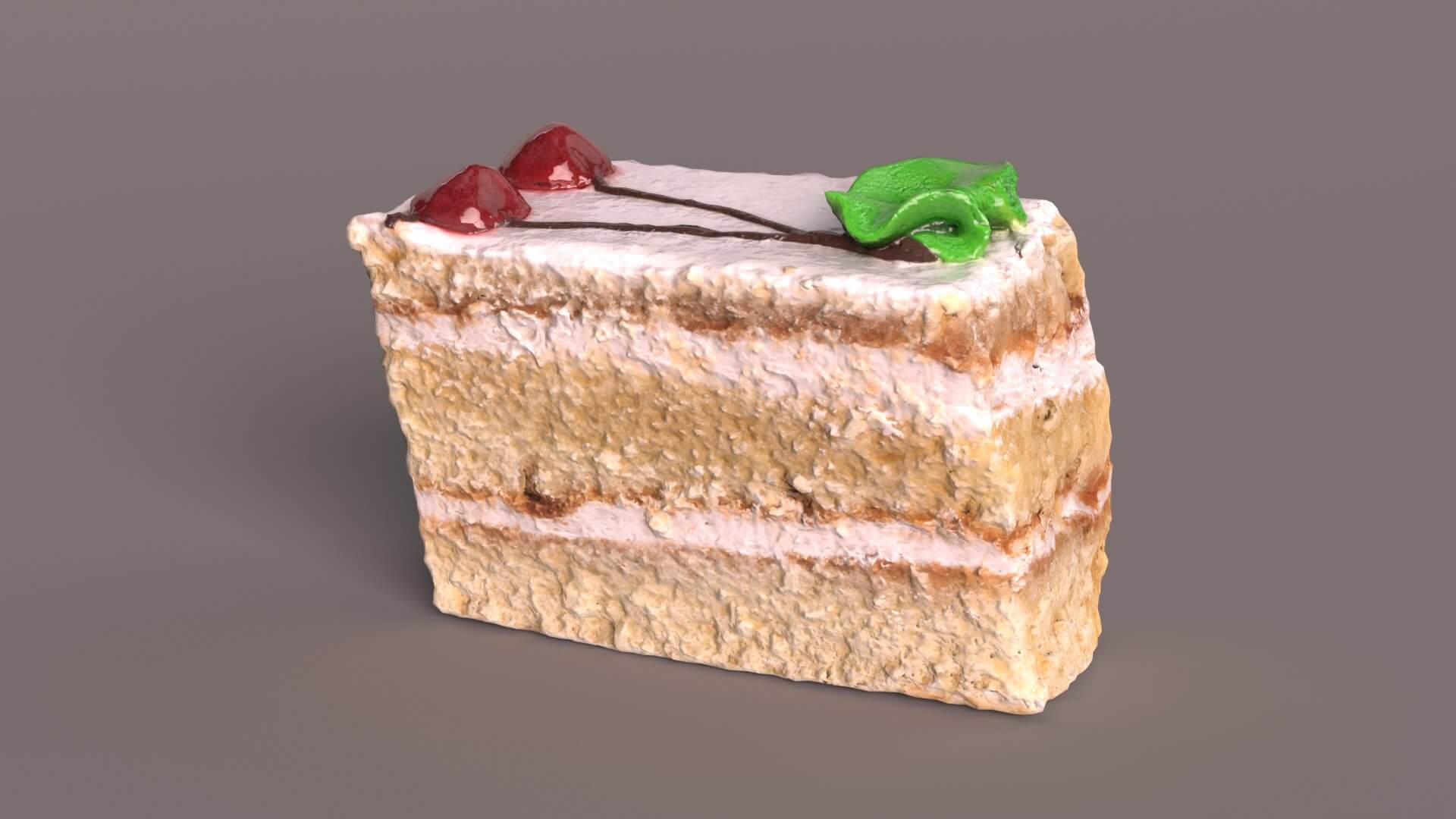 Piece Cake - 3D Model by Grishmanovskij Anton