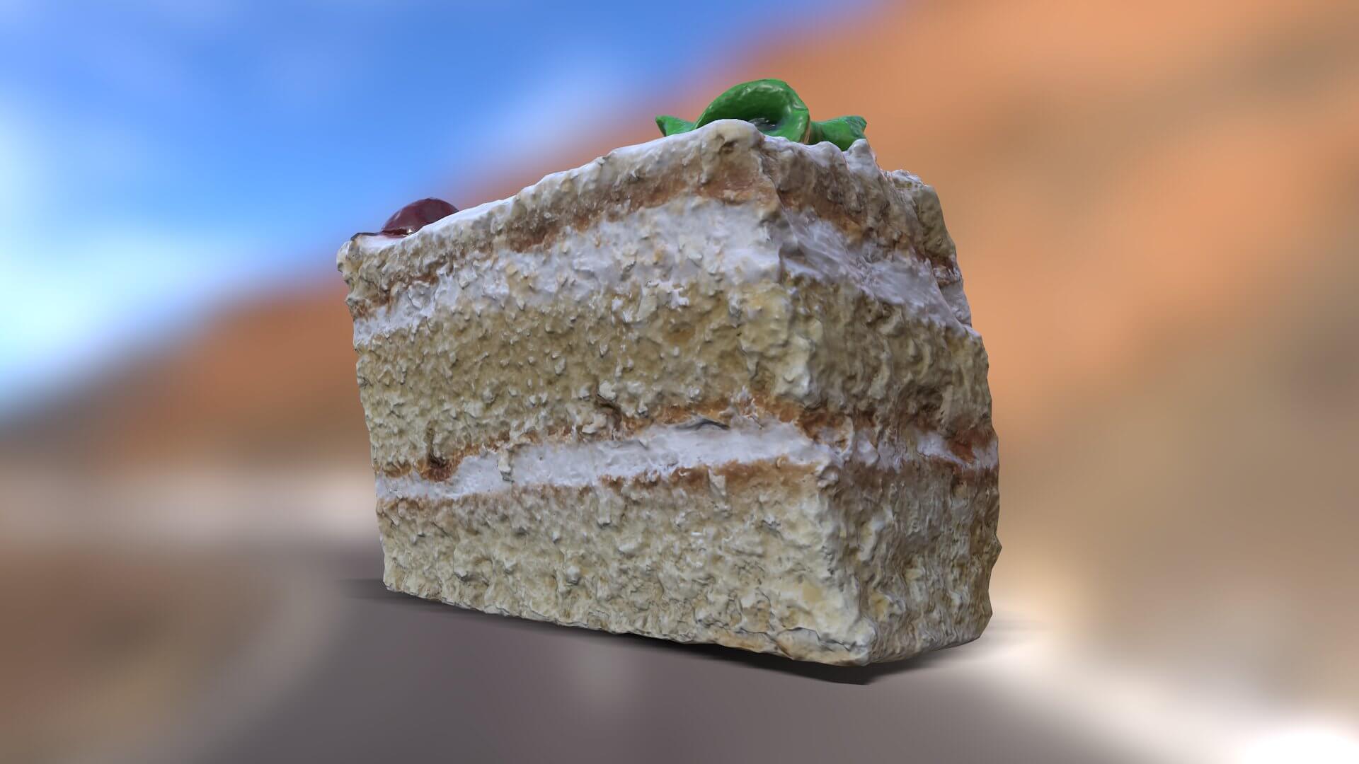 Piece Cake - 3D Model by Grishmanovskij Anton