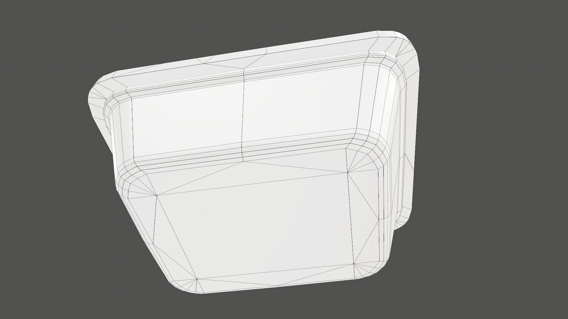 Plastic Container - 3D Model by Grishmanovskij Anton