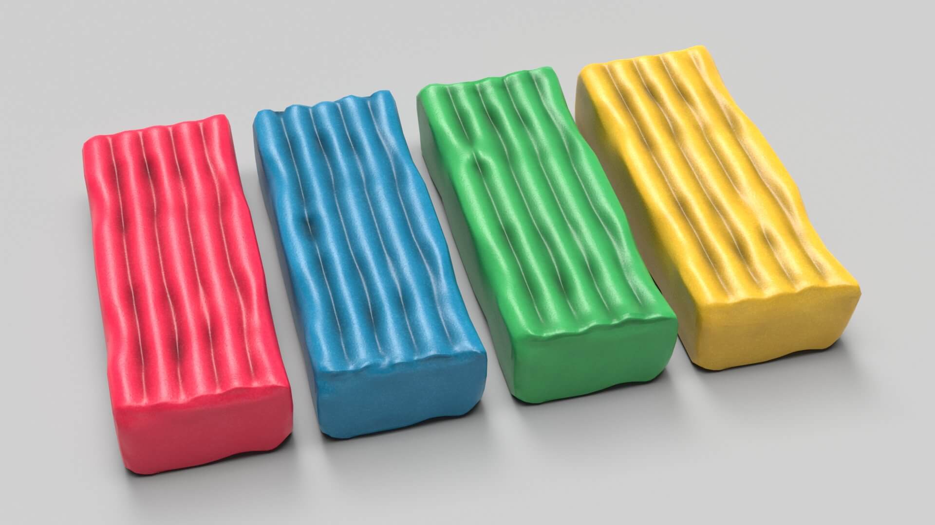 Plasticine - 3D Model by Grishmanovskij Anton