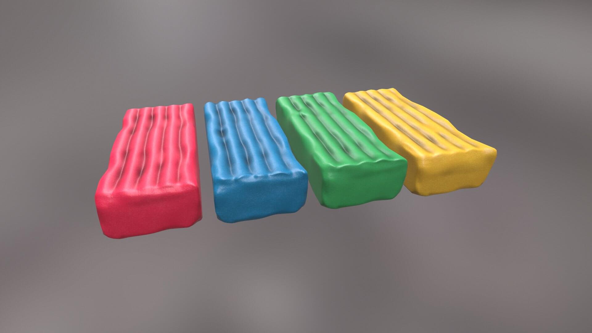 Plasticine - 3D Model by Grishmanovskij Anton