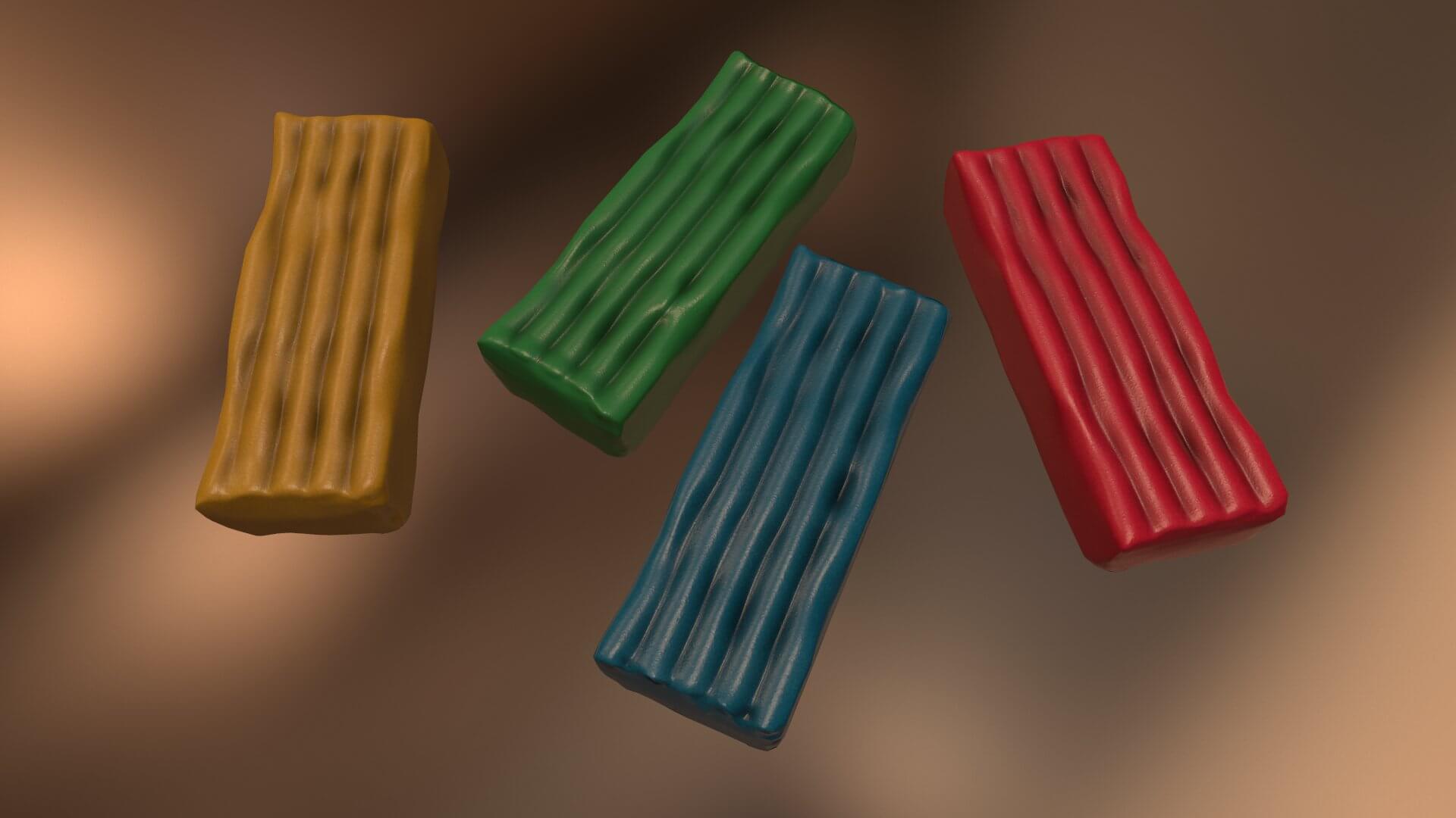 Plasticine - 3D Model by Grishmanovskij Anton