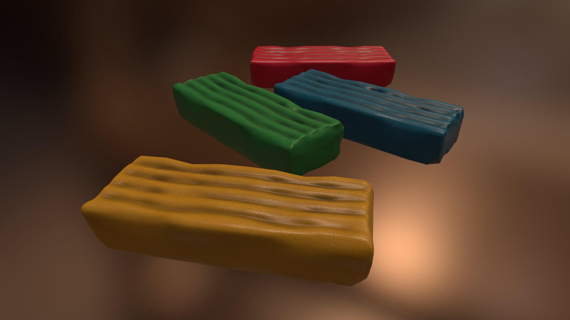 Plasticine - 3D Model by Grishmanovskij Anton