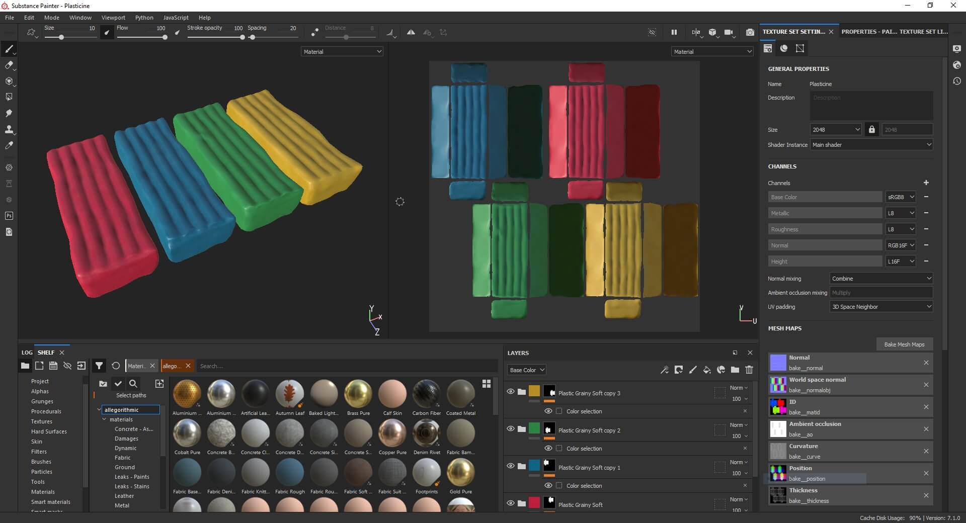 Plasticine - 3D Model by Grishmanovskij Anton
