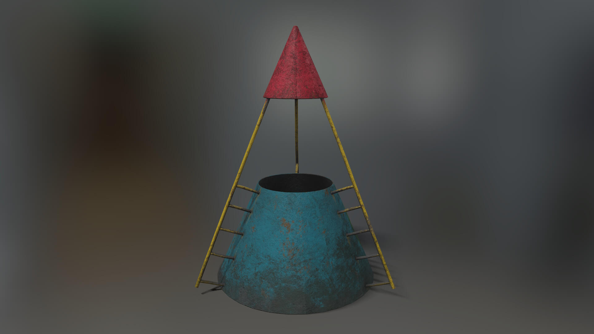 Playground Rocket - 3D Model by Grishmanovskij Anton