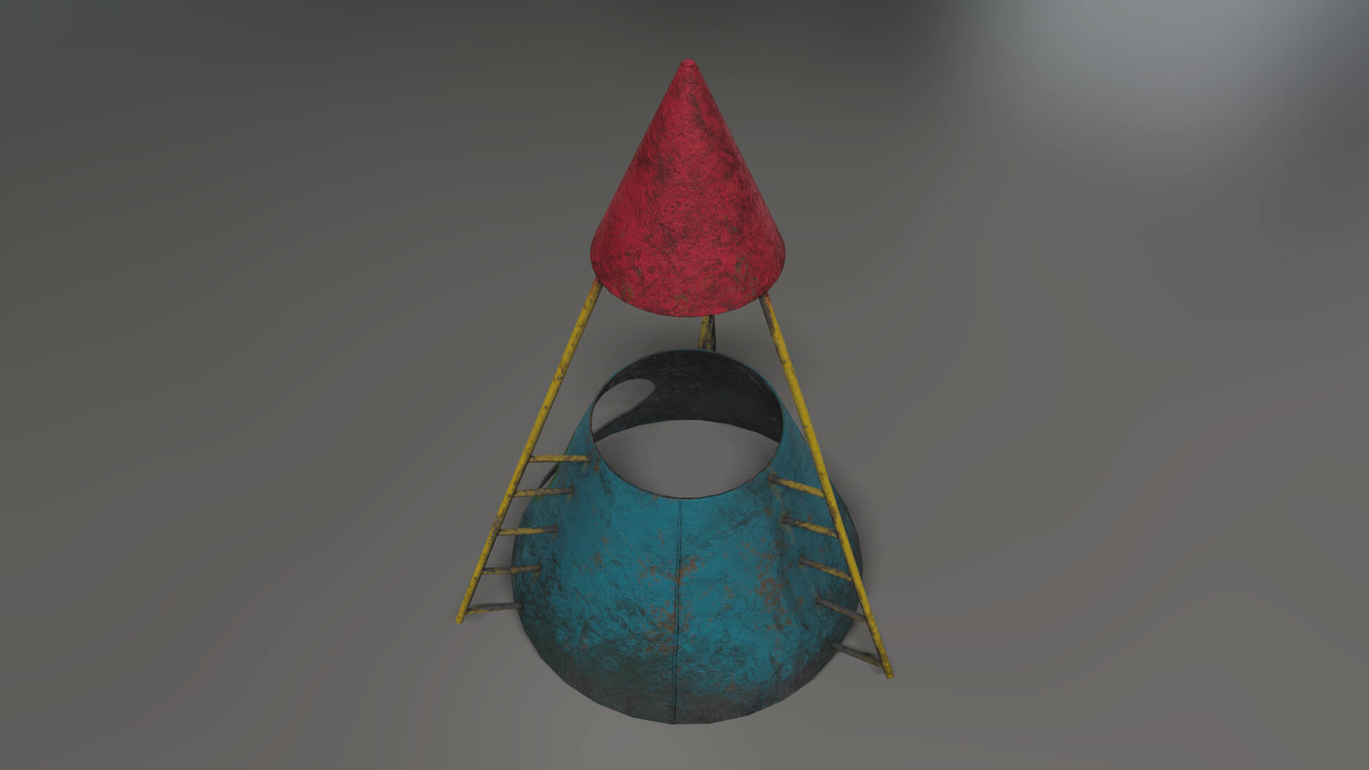 Playground Rocket - 3D Model by Grishmanovskij Anton