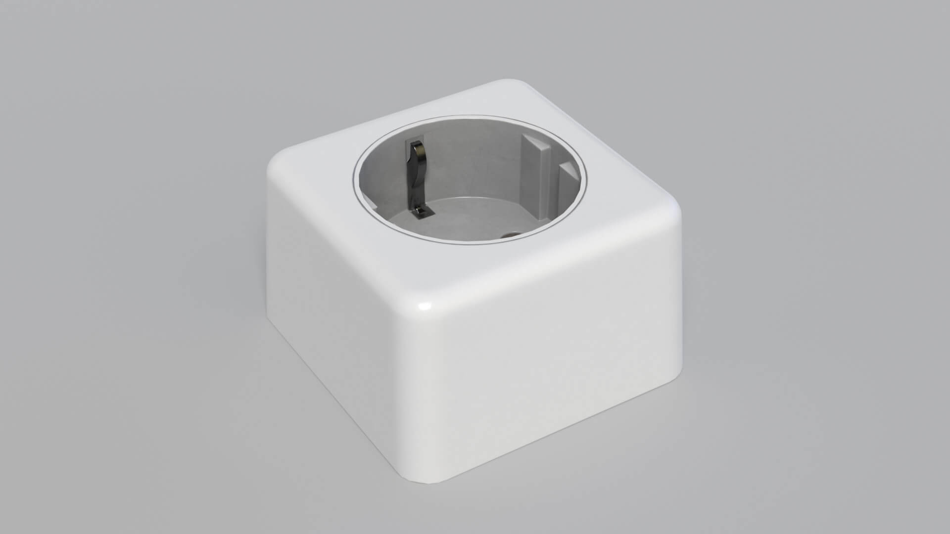 Plug Socket - 3D Model by Grishmanovskij Anton