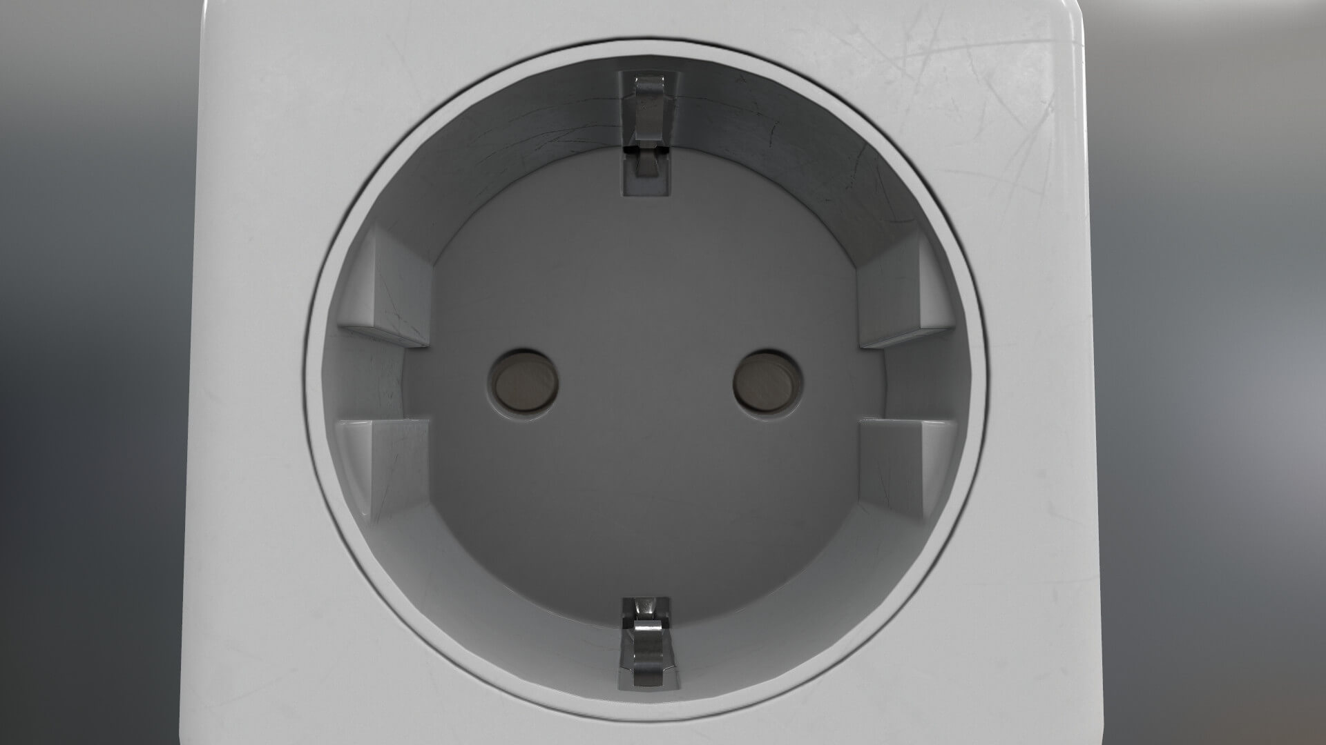 Plug Socket - 3D Model by Grishmanovskij Anton