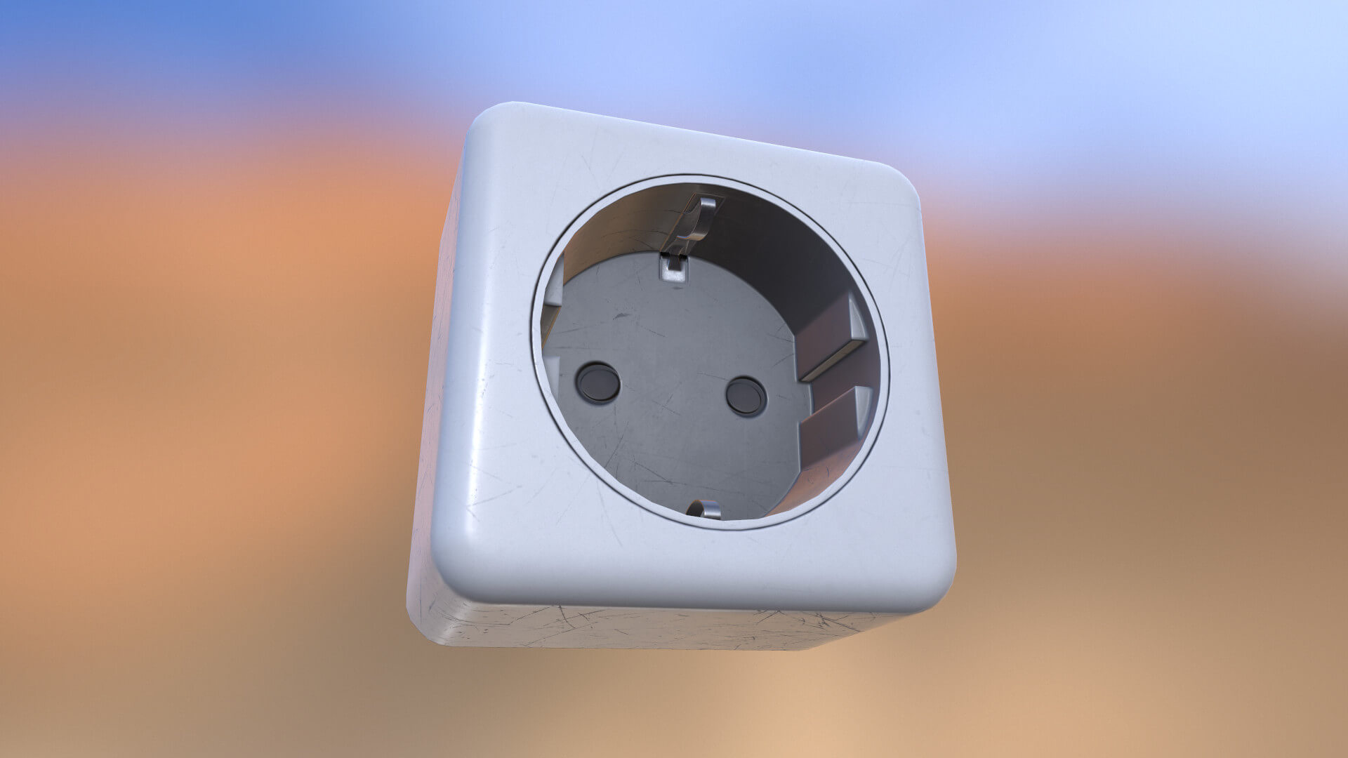 Plug Socket - 3D Model by Grishmanovskij Anton