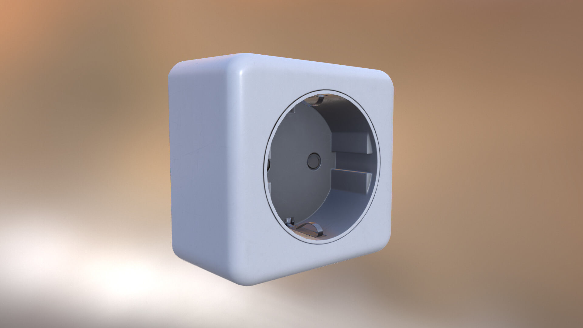 Plug Socket - 3D Model by Grishmanovskij Anton
