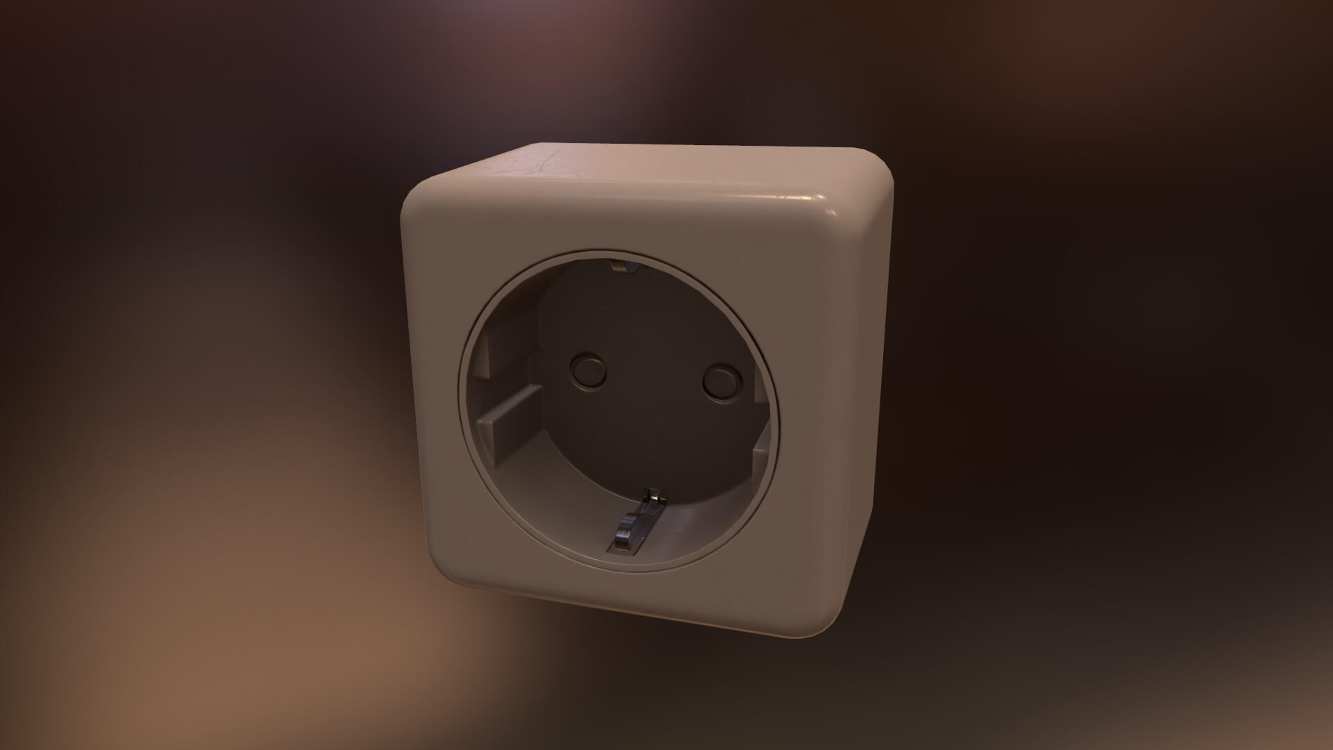 Plug Socket - 3D Model by Grishmanovskij Anton