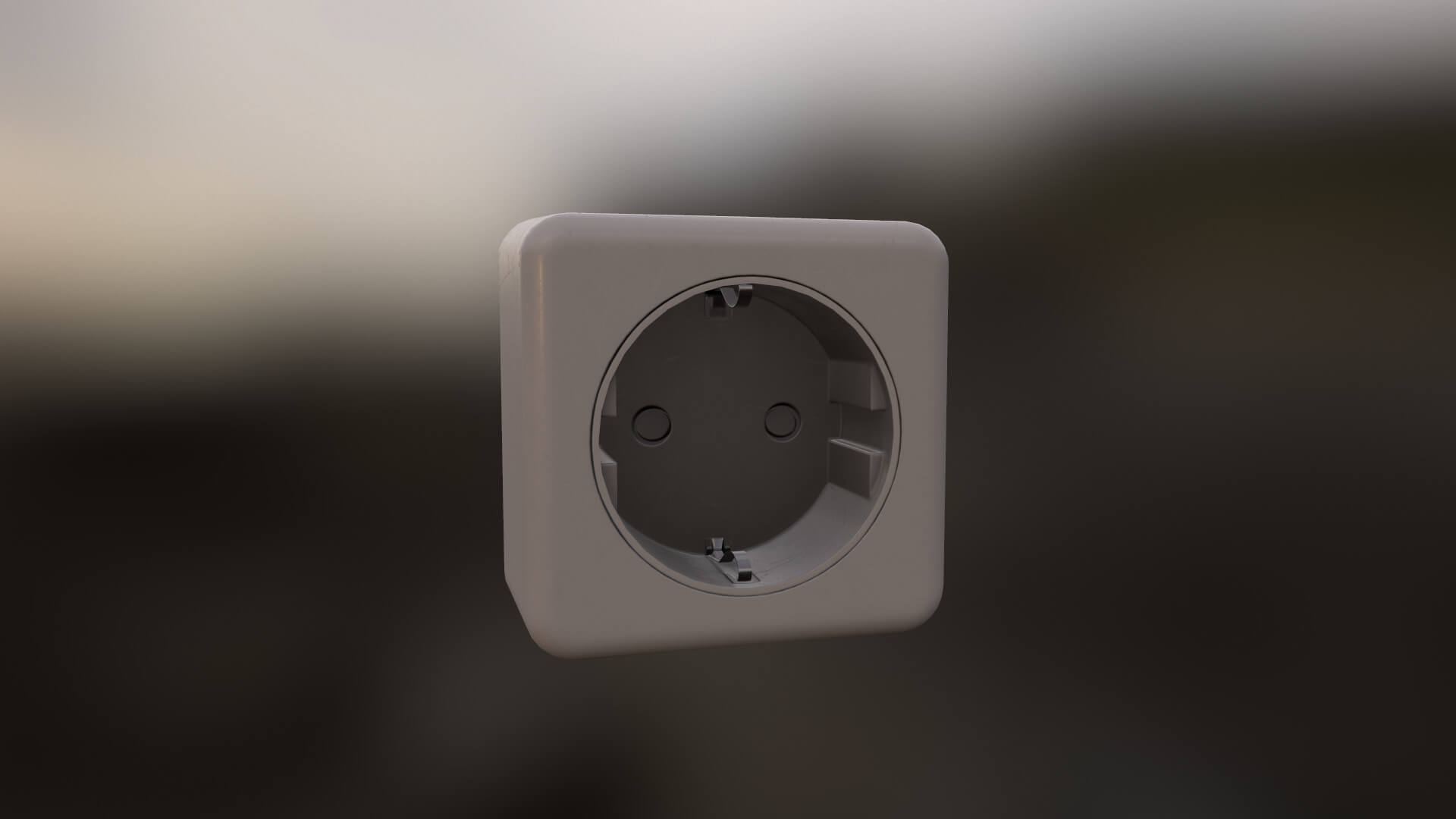 Plug Socket - 3D Model by Grishmanovskij Anton