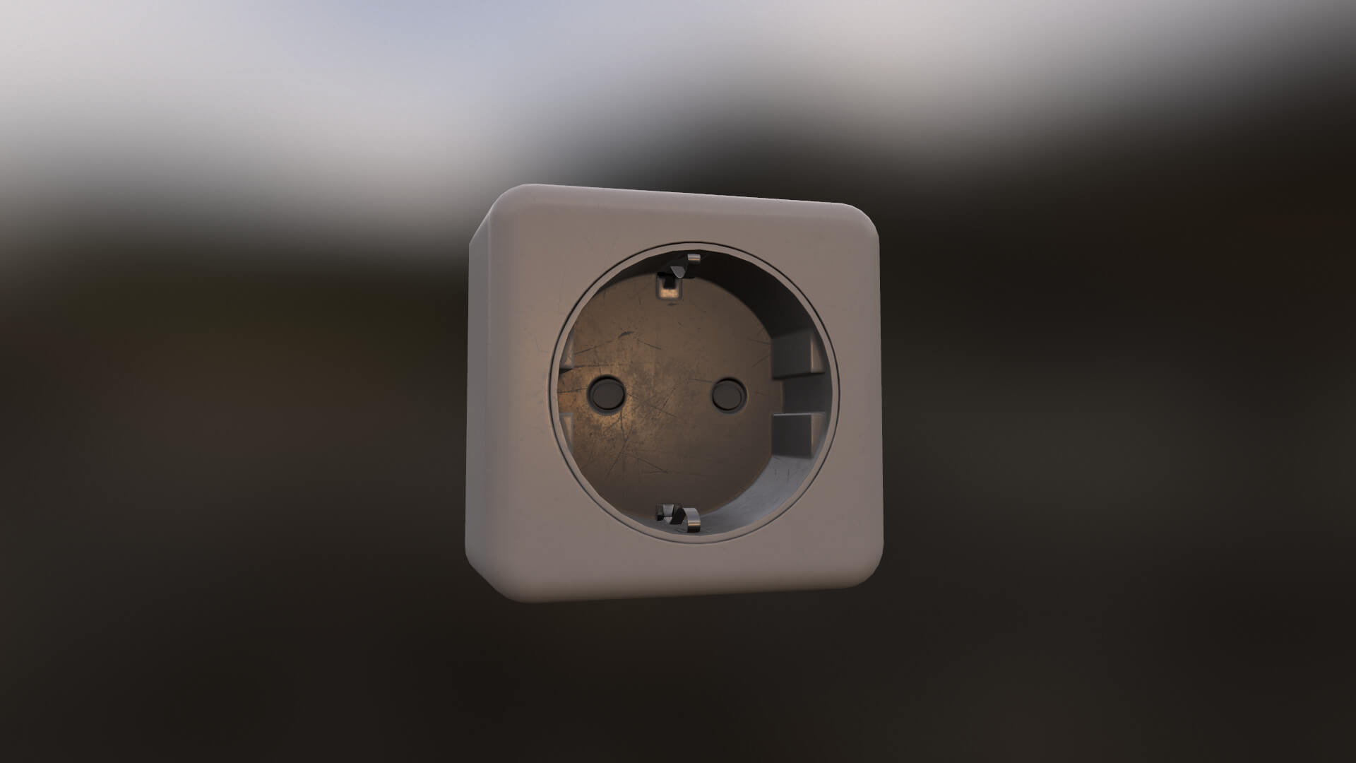 Plug Socket - 3D Model by Grishmanovskij Anton